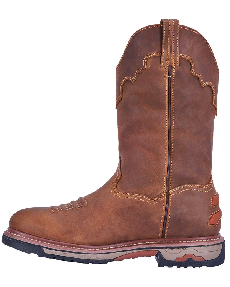 Dan Post Mens Journeyman Waterproof Western Work Boots Composite Toe