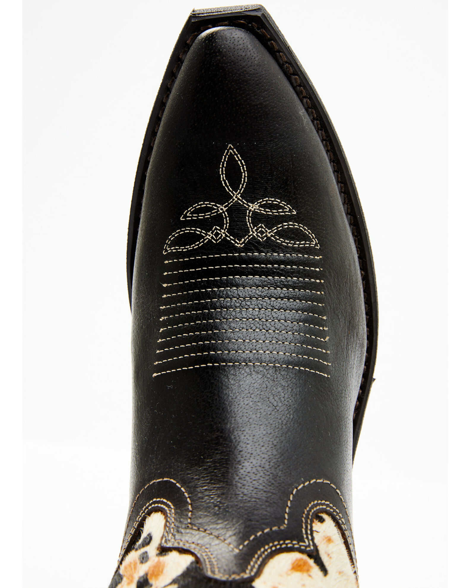 Laredo Women's Carleigh Hair On Hide Western Fashion Booties - Snip Toe ...