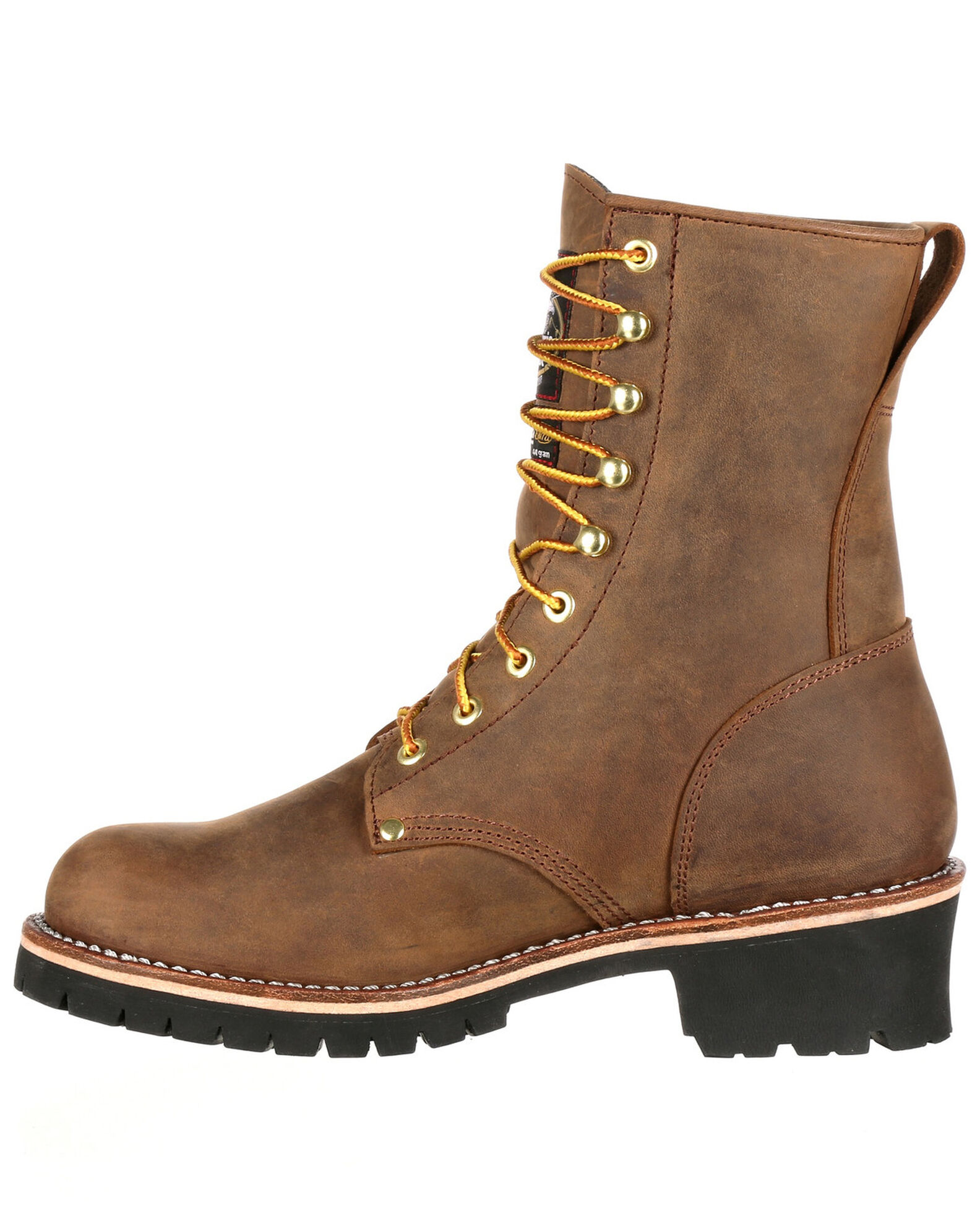 Georgia Boot Men's Waterproof Insulated Logger Work Boots - Steel Toe,