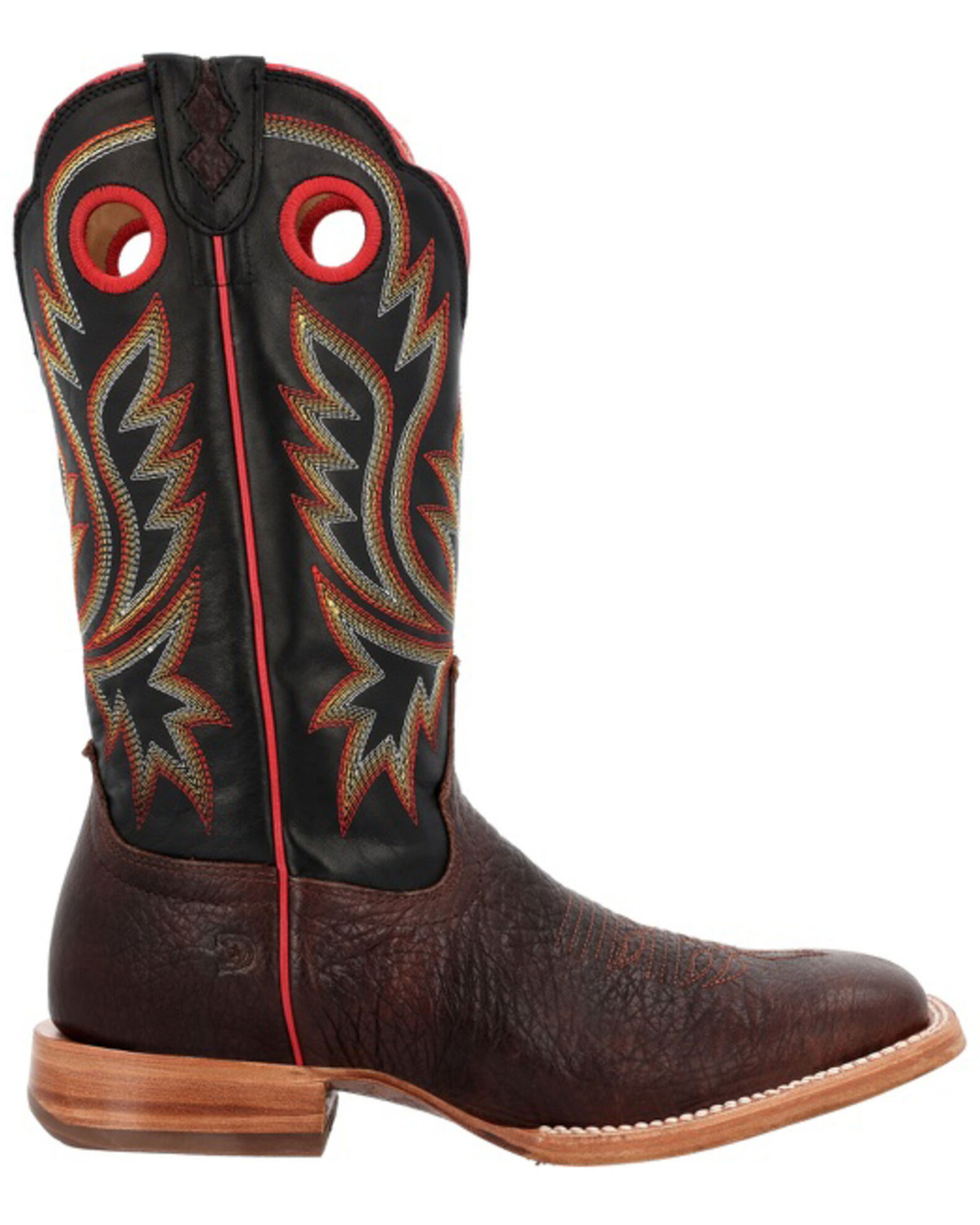 Durango Men's PRCA Collection Shrunken Bullhide Western Boots - Broad ...
