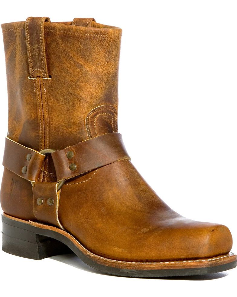 Frye Men's Short Harness Motorcycle Boots | Boot Barn