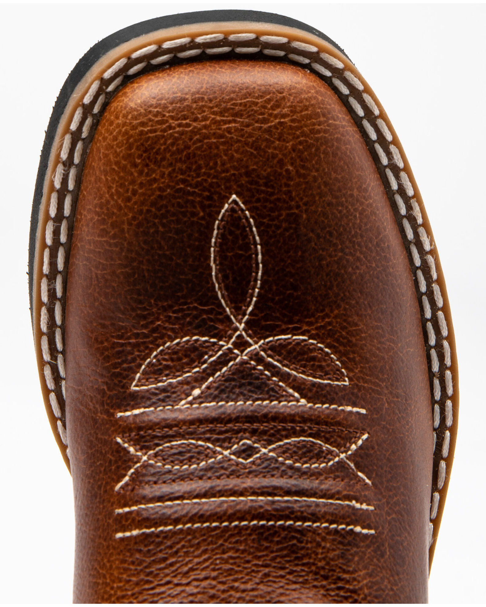 Cody James Boys' Ryder Western Boots - Square Toe, Brown/blue