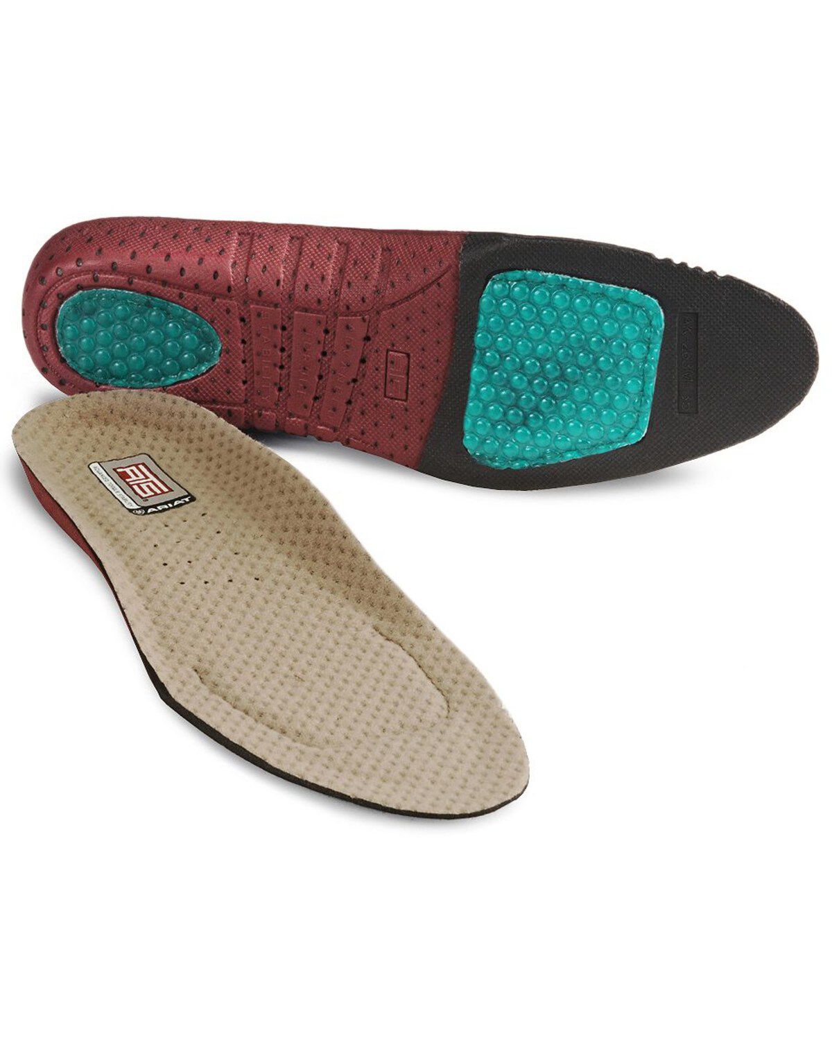 Ariat Men's ATS Footbed Insoles, Multi