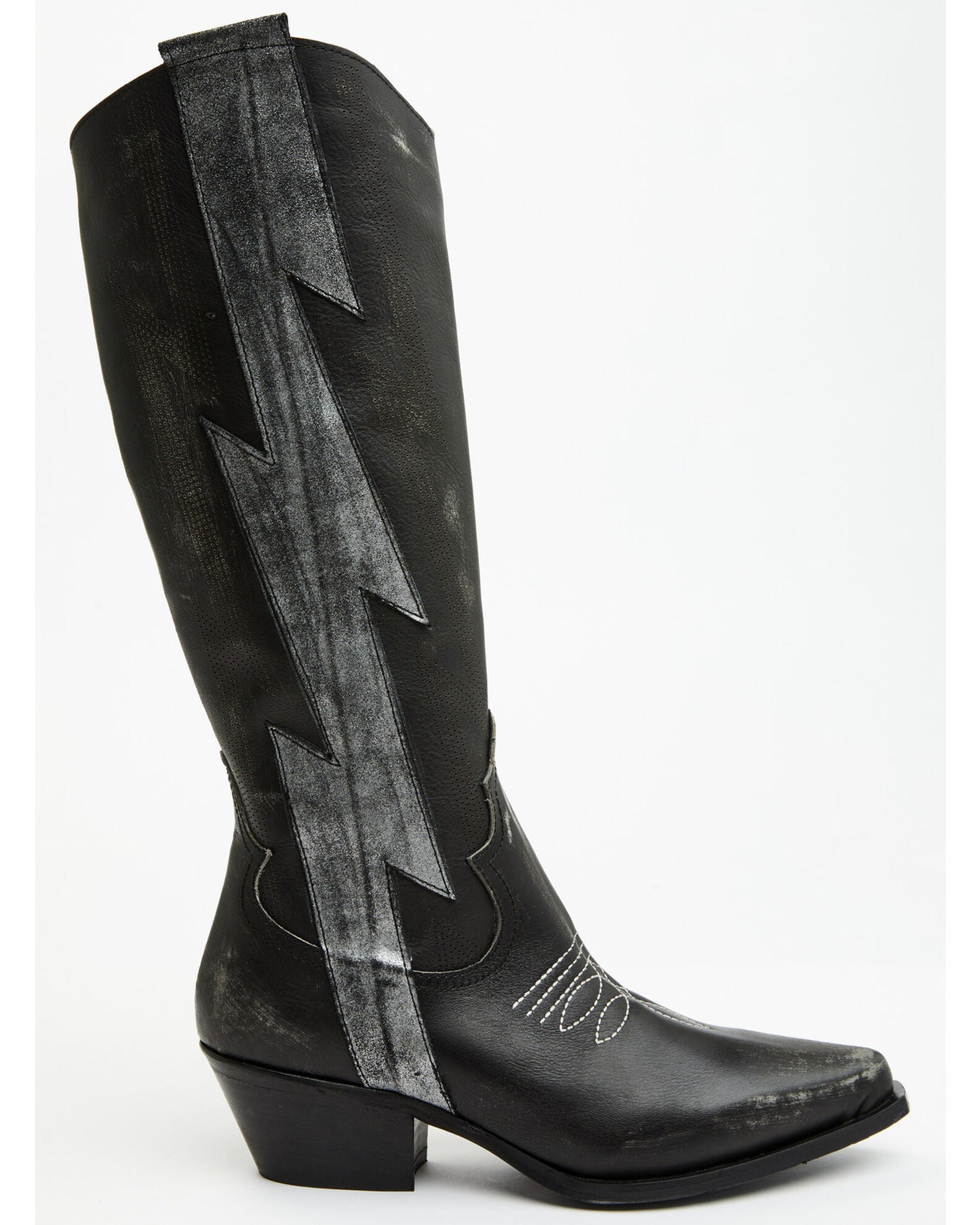 Product Name: Italian Cowboy Women's Bolt Overlay Tall Western Boots ...