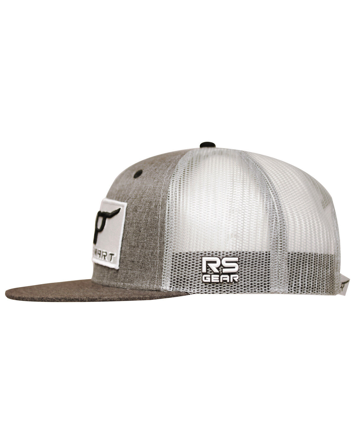 RopeSmart Men's Large Patch Trucker Cap, Grey