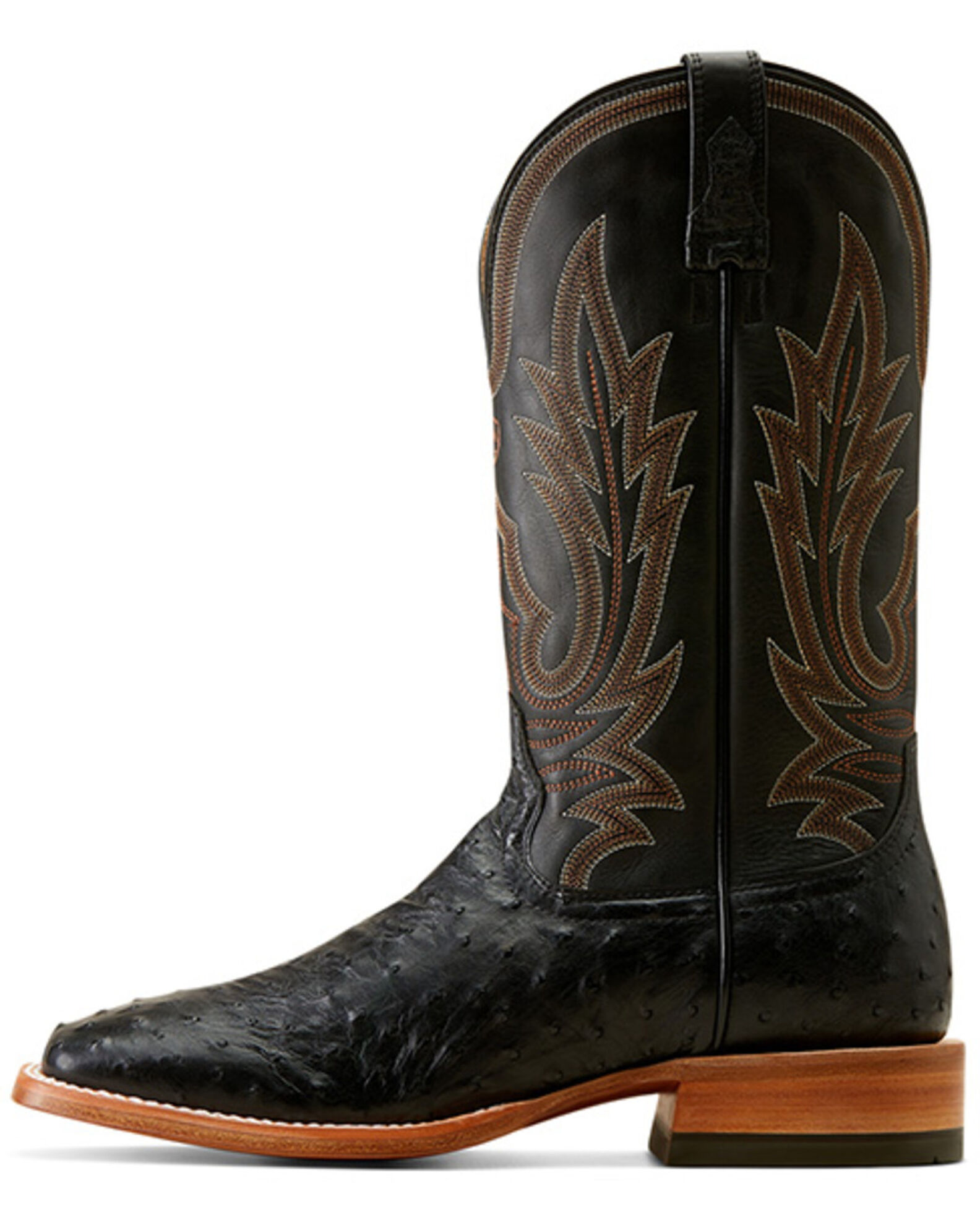 Product Name: Ariat Men's Showboat Exotic Ostrich Western Boots ...
