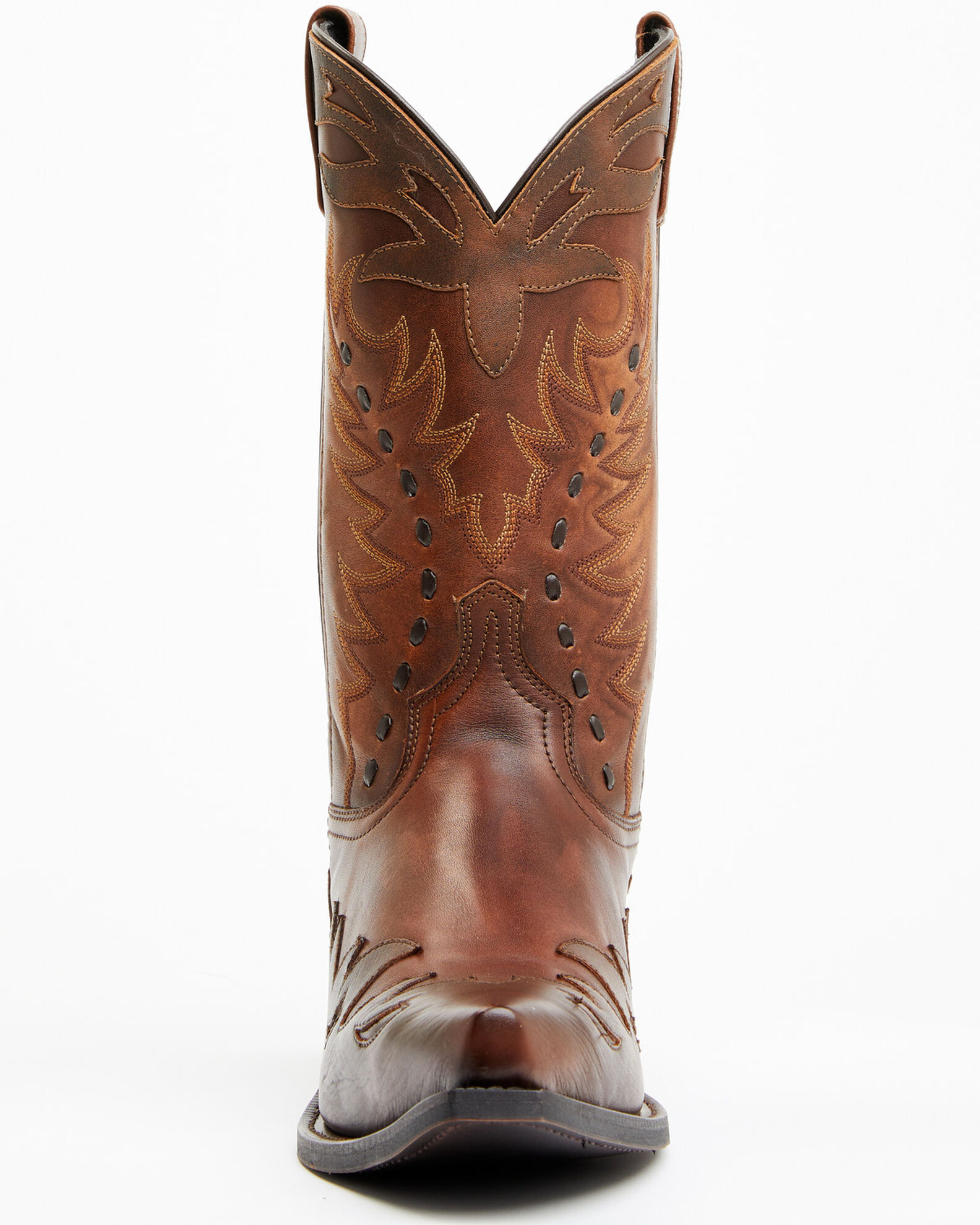 Laredo Mens Arno Performance Western Boots Snip Toe Tan
