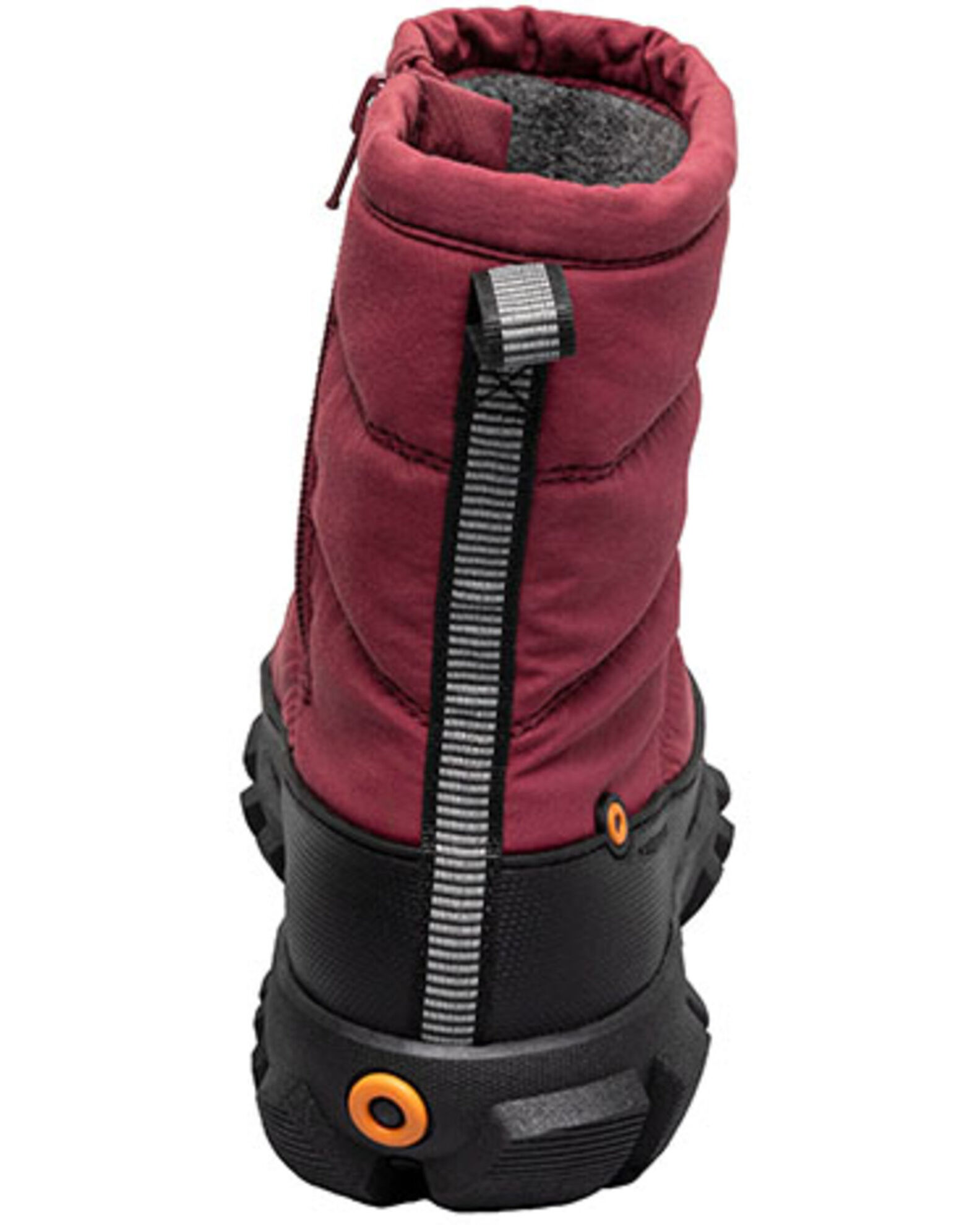 Bogs Women's Cedar Quilt Waterproof Boots - Round Toe, Red