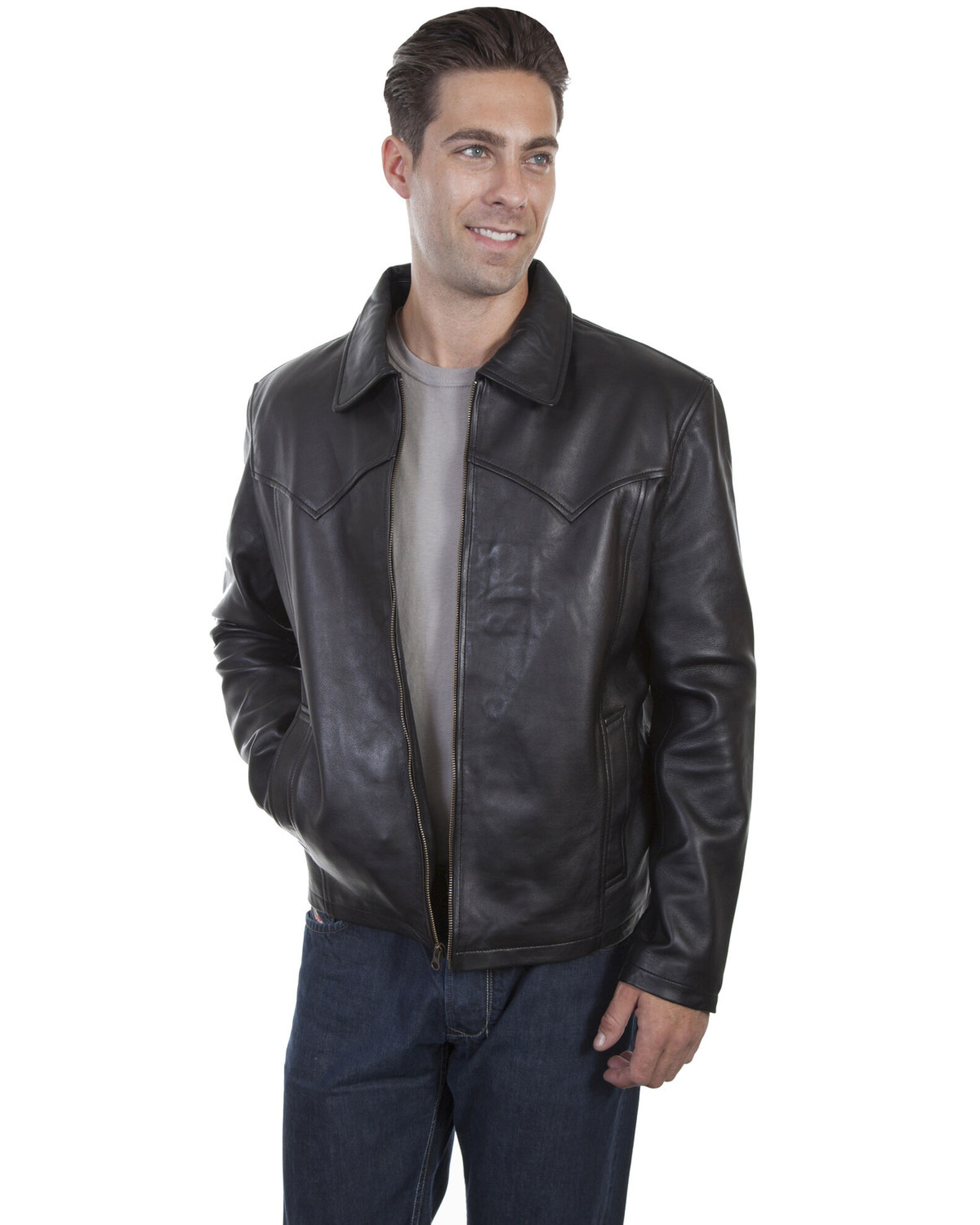 Scully Men's Leather Jacket | Boot Barn