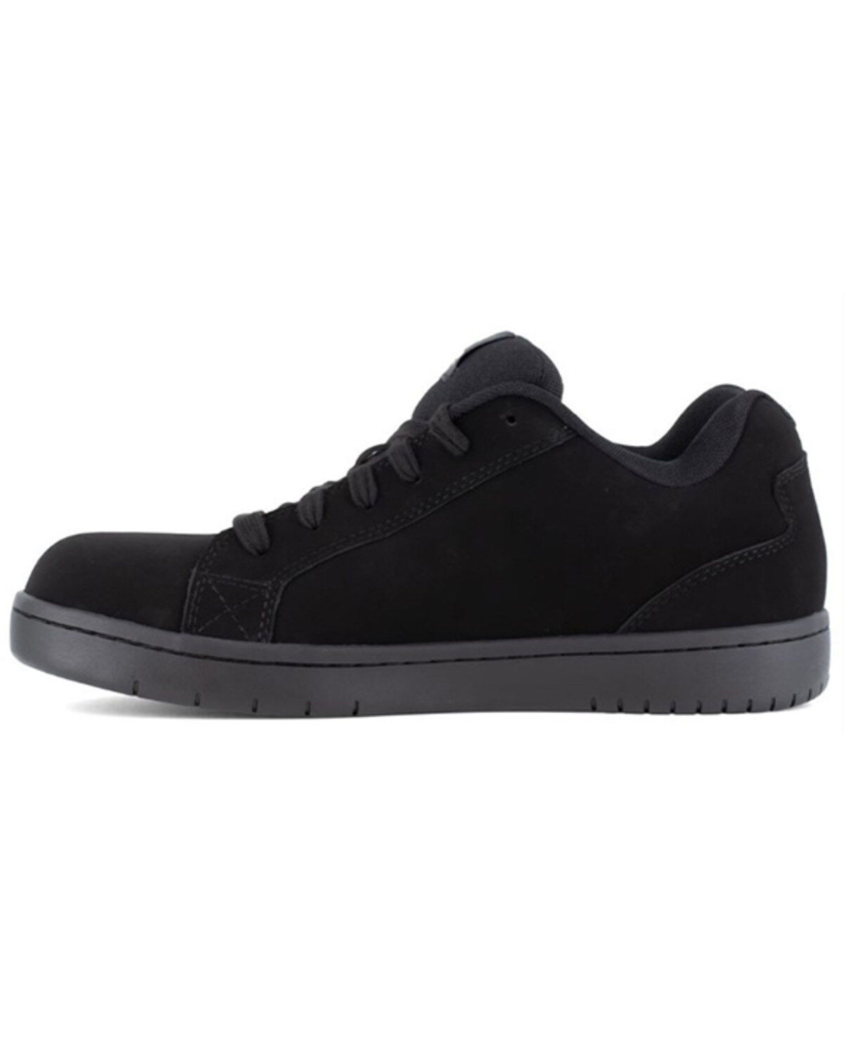 Volcom Men's Skate Inspired Work Shoes - Composite Toe, Black