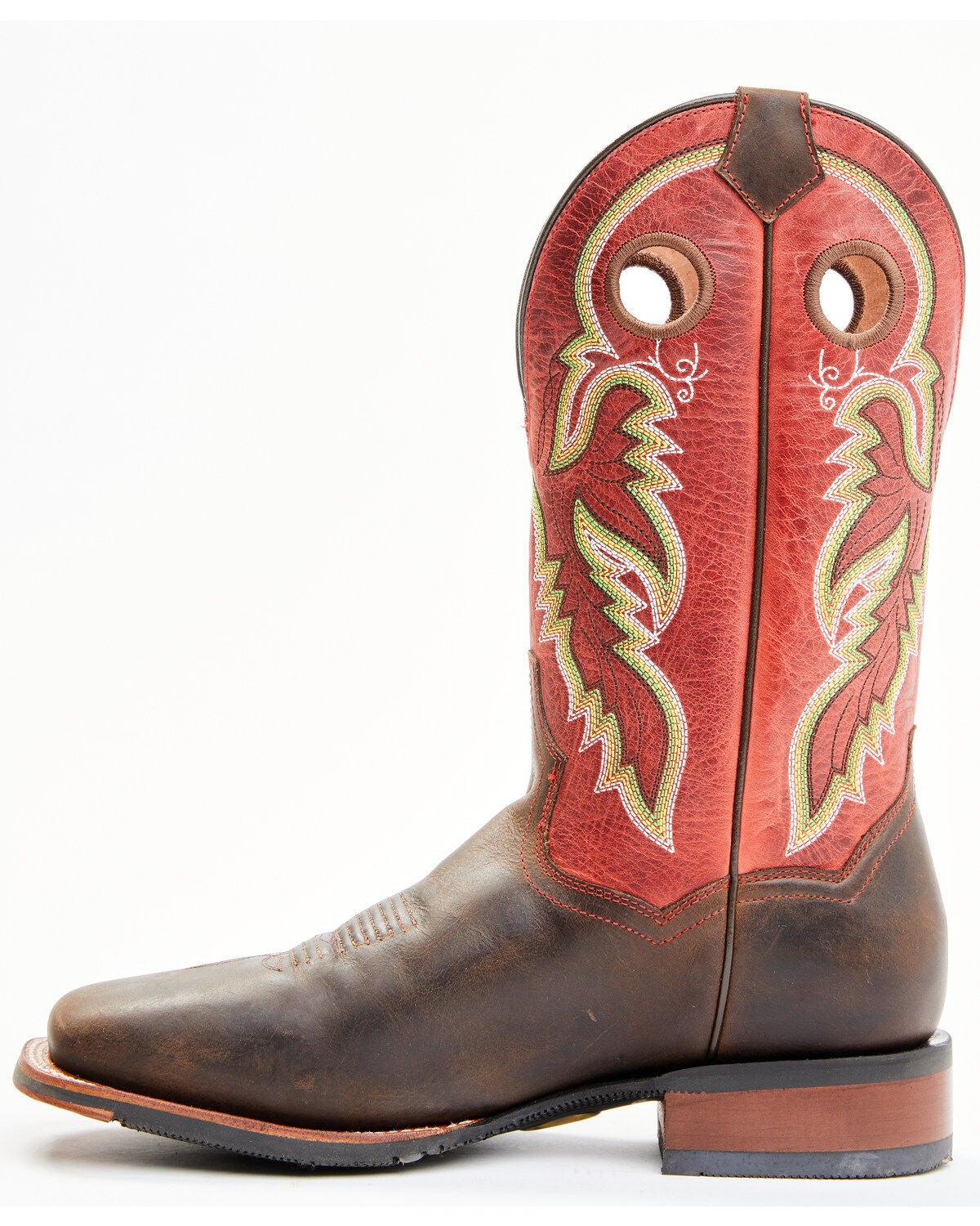 Dan Post Men's Leon Red Top Western Performance Boots - Broad Square ...