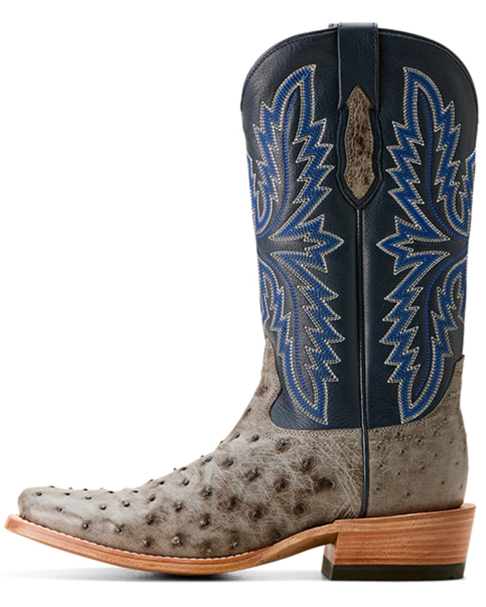 Ariat Men's Futurity Relentless Exotic Ostrich Western Boots - Square ...