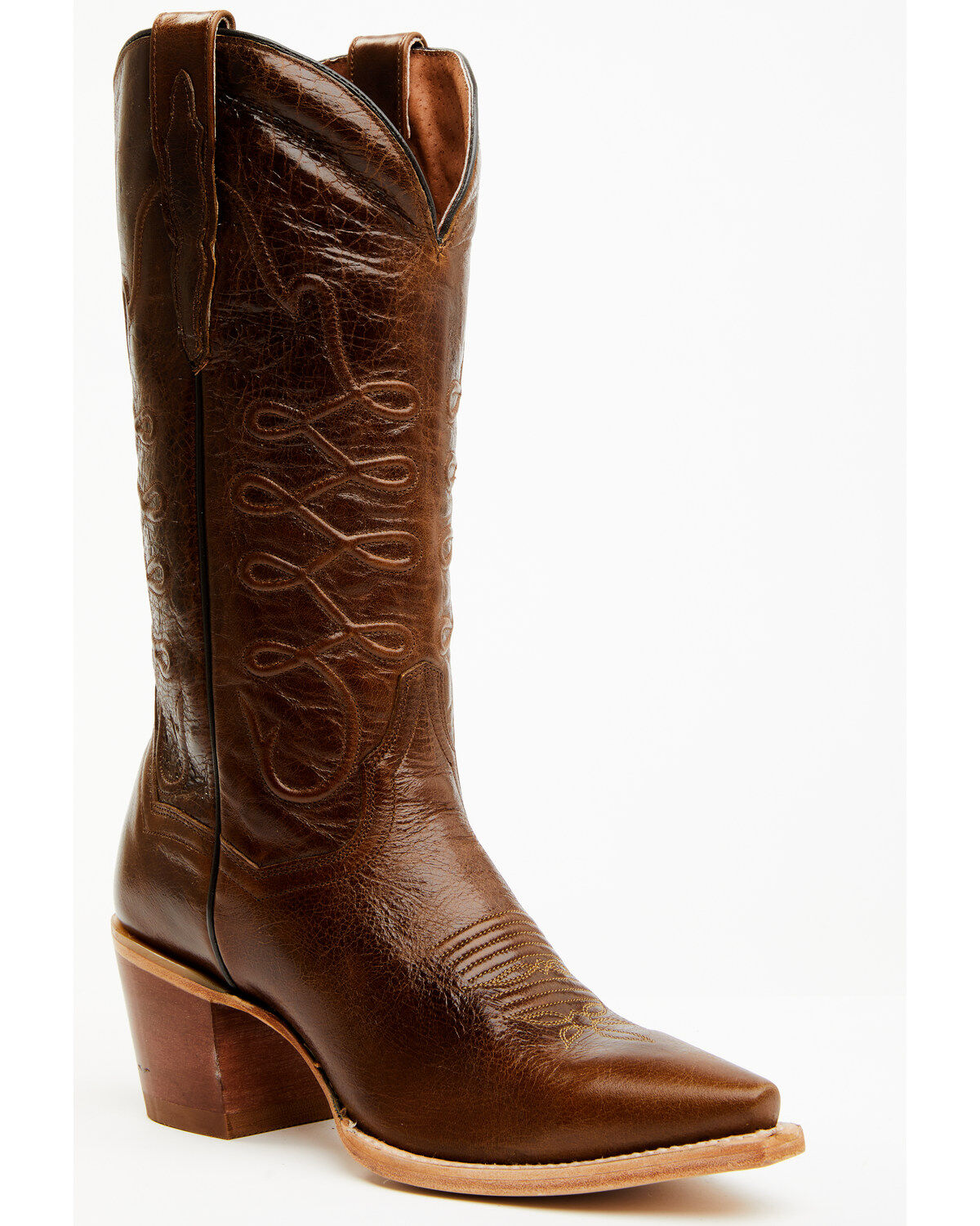 Dan Post Women's Rope Dream Western Boots - Snip Toe, Dark Brown