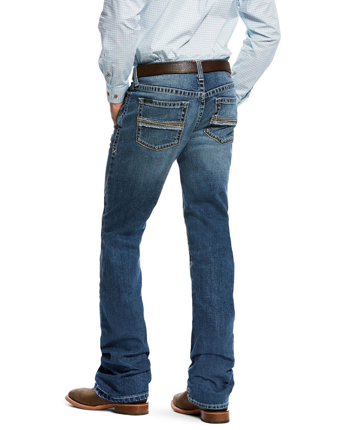 Ariat Men's M2 Fargo Relaxed Bootcut Jeans, Indigo