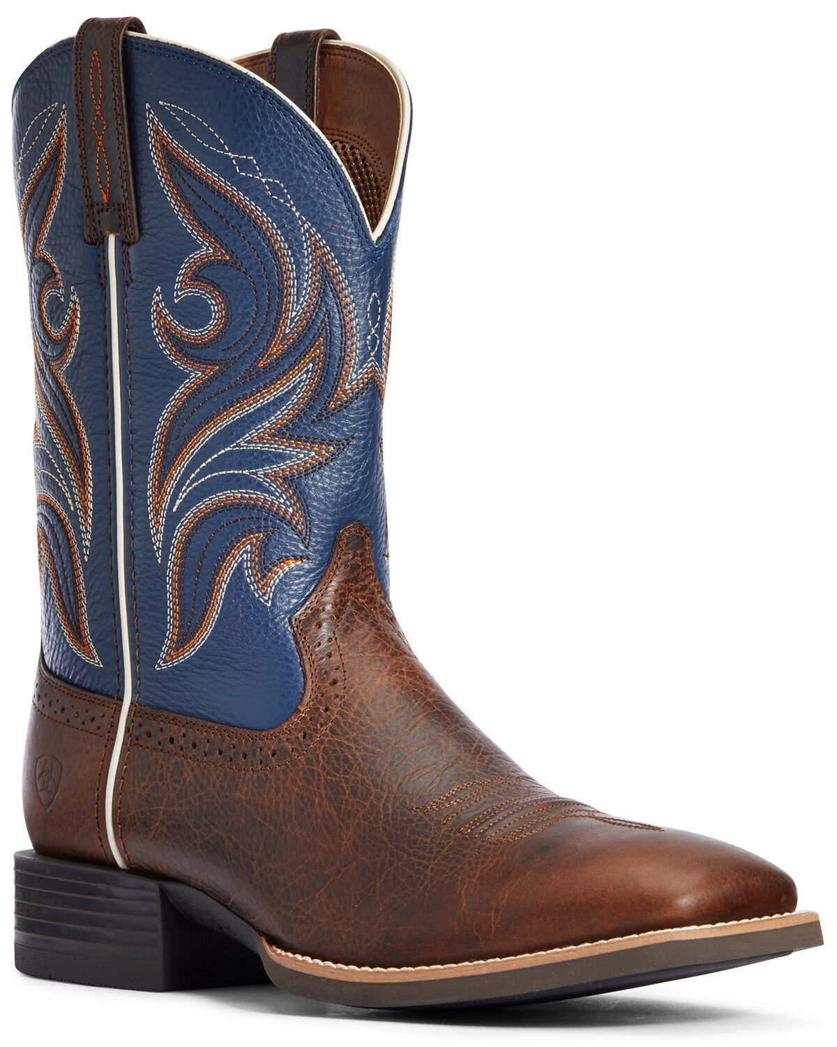 Ariat Men's Sport Knockout Western Performance Boots - Broad Square Toe ...