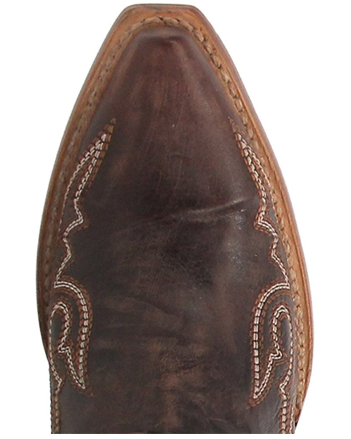 Dan Post Women's Kommotion Leather Boots - Snip Toe, Chocolate