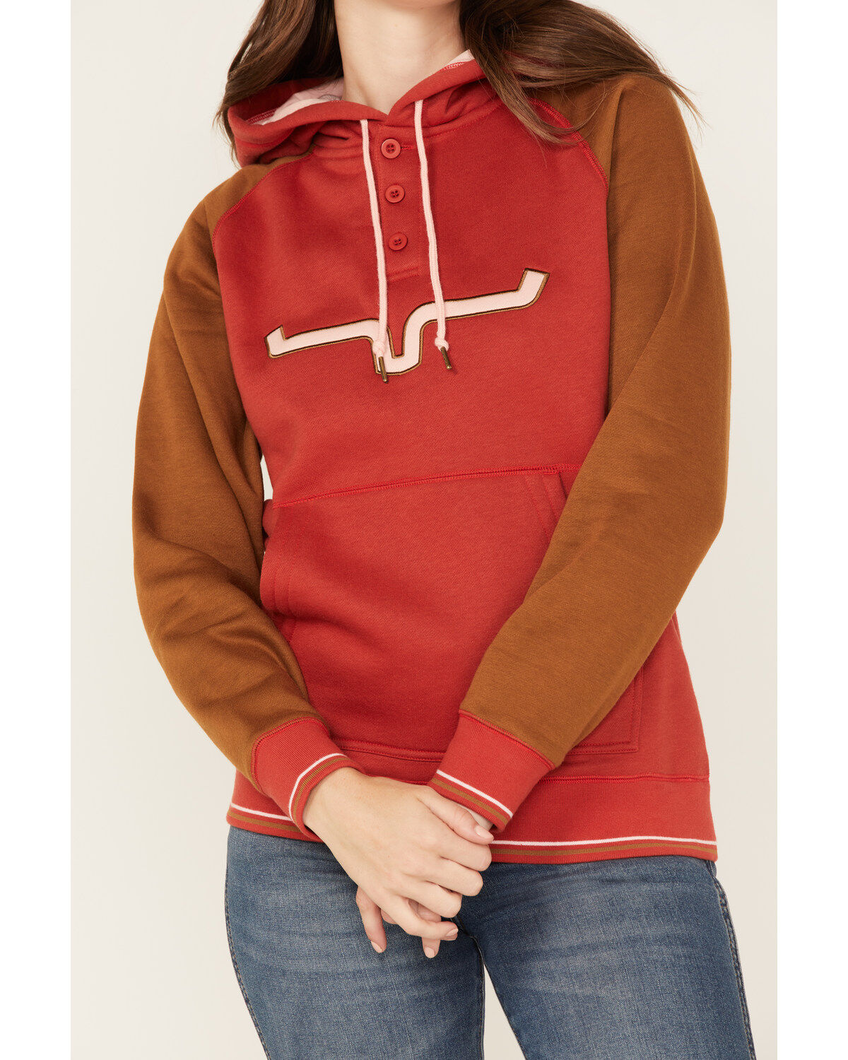Kimes Ranch Women's Amigo Pullover Hoodie, Red