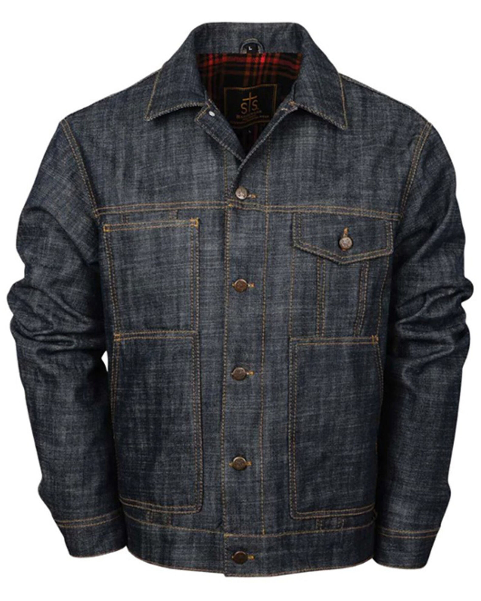 STS Ranchwear By Carroll Men's Quinten Denim Jacket - Big | Mall of ...