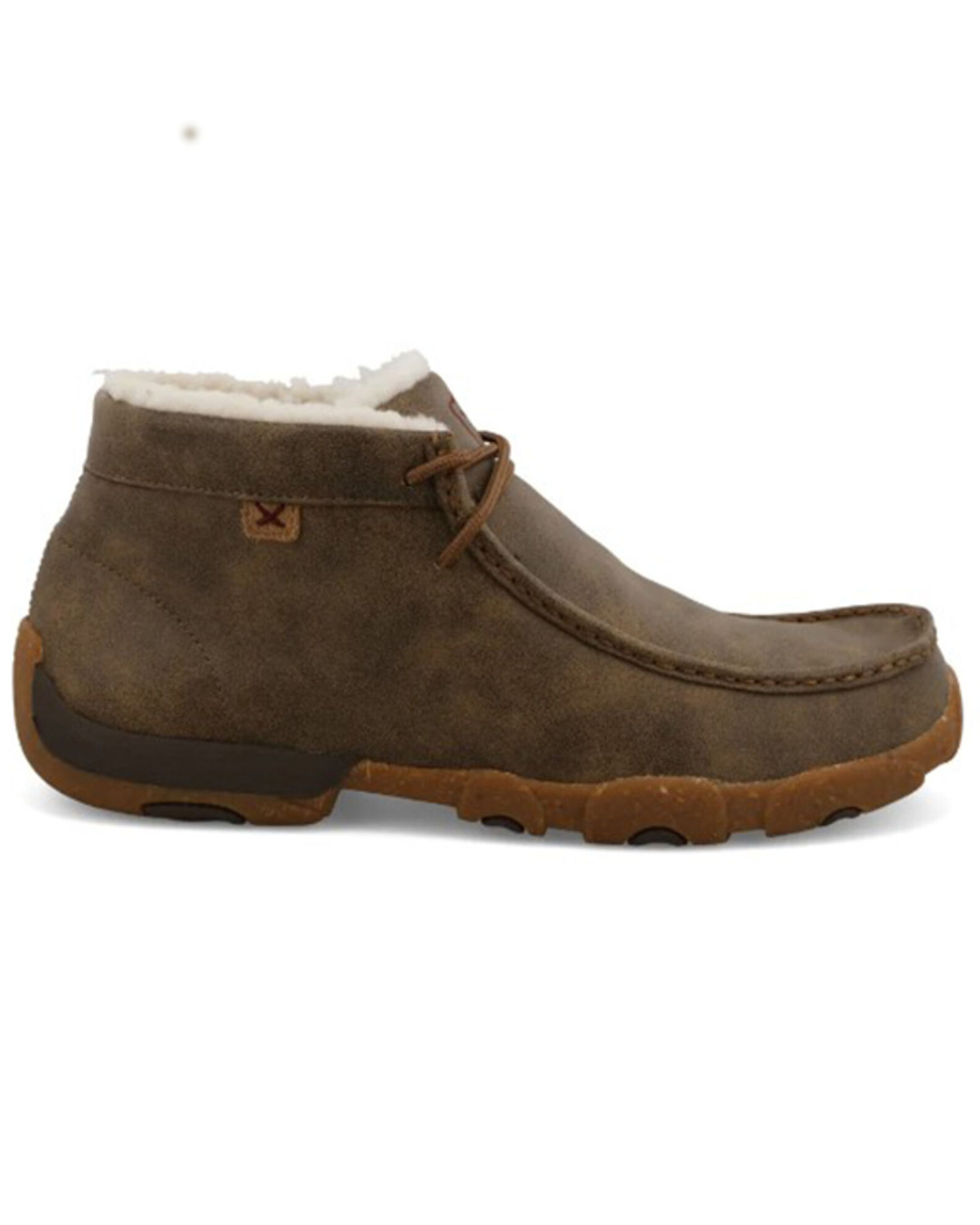 Twisted X Mens Chukka Driving Mocs Brown