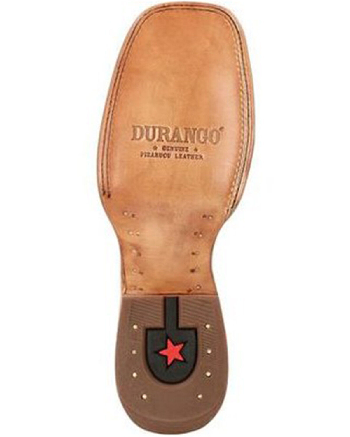 Durango Men's Exotic Pirarucu Skin Western Boots - Broad Square Toe ...