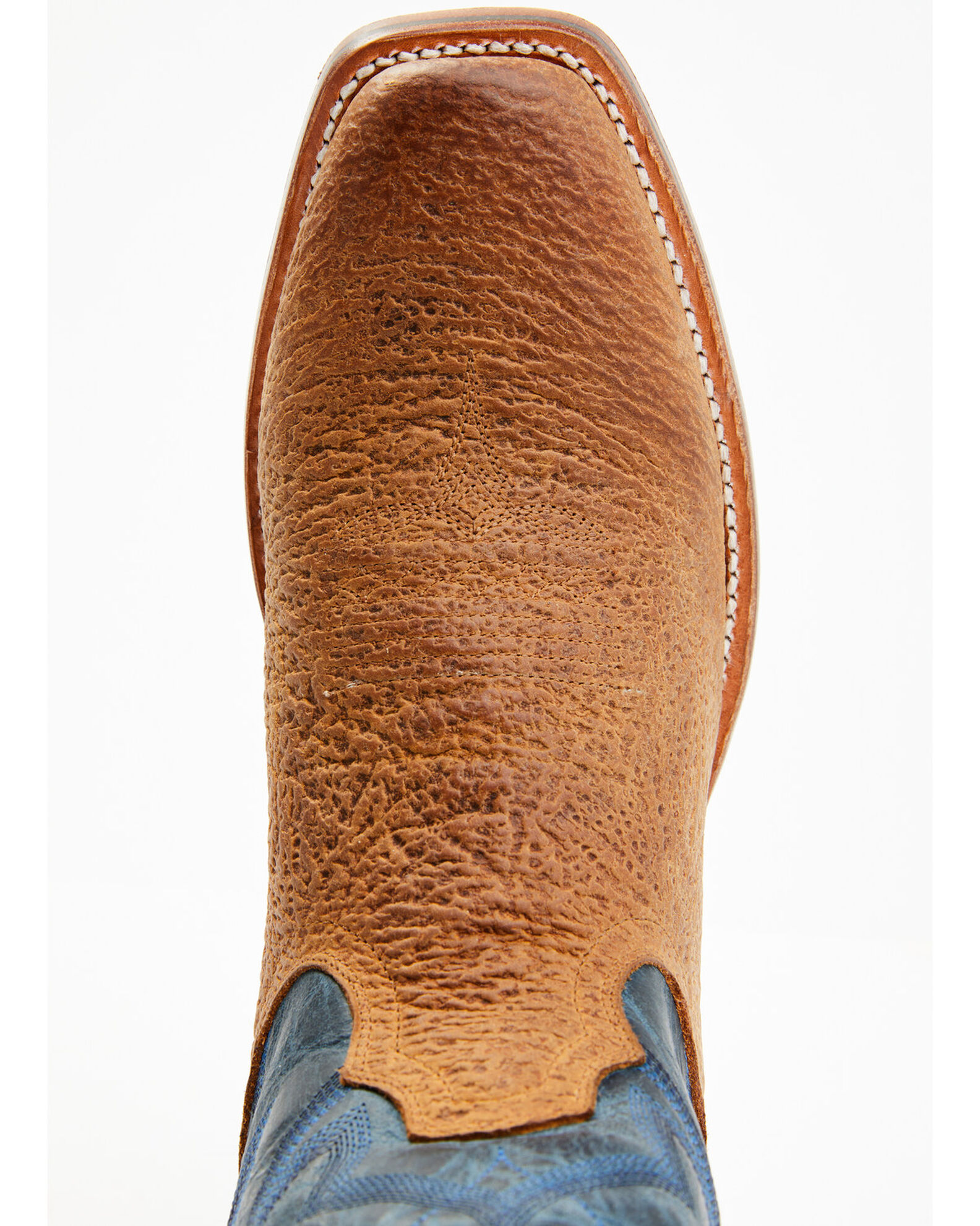 Rank 45® Mens Archer Western Boots Square Toe Blue