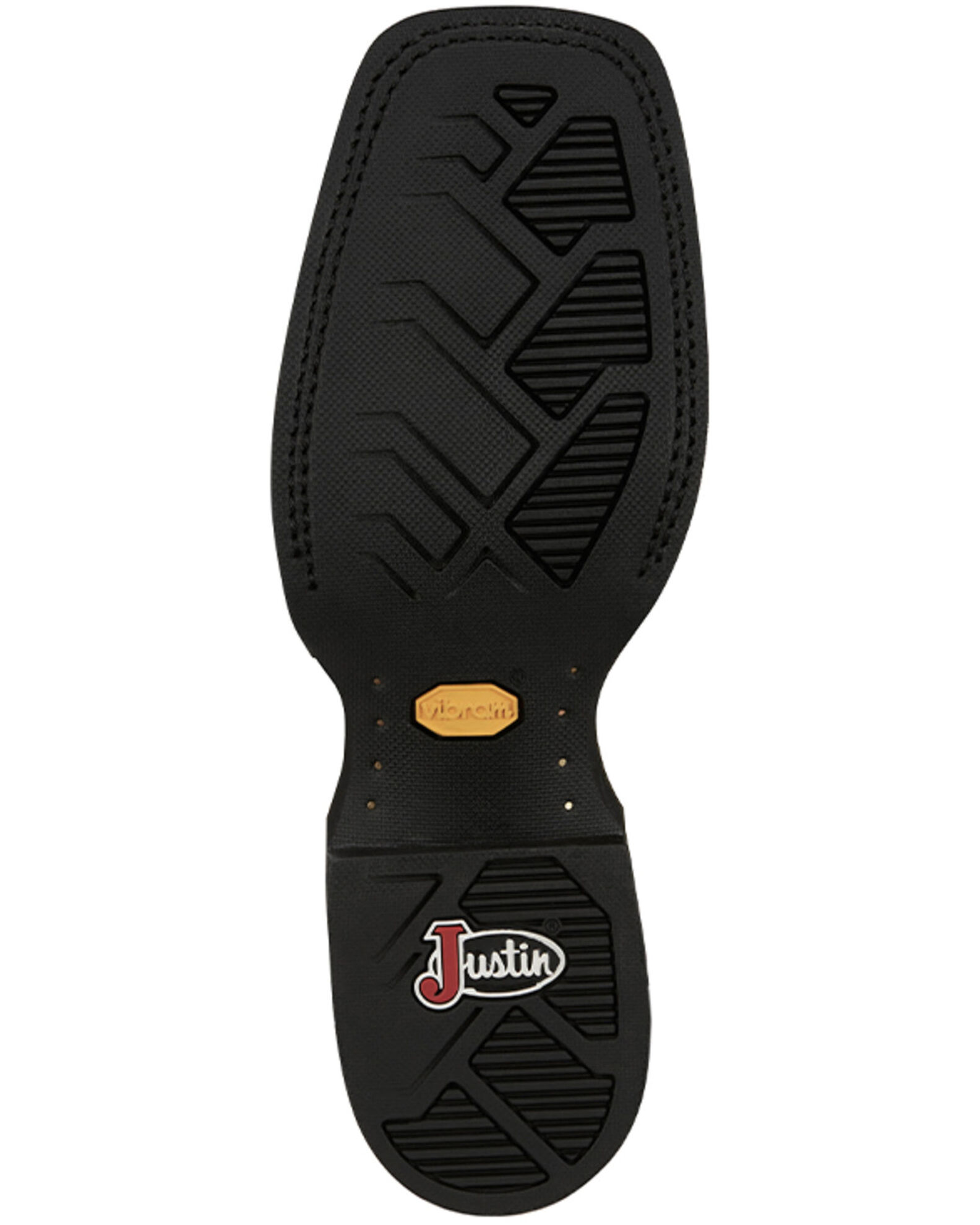 Justin Men's Show Stopper Wester Boots - Broad Square Toe, Grey