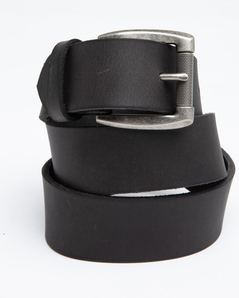 Hawx Mens Black Plain Roller Buckle Work Belt Boot Barn
