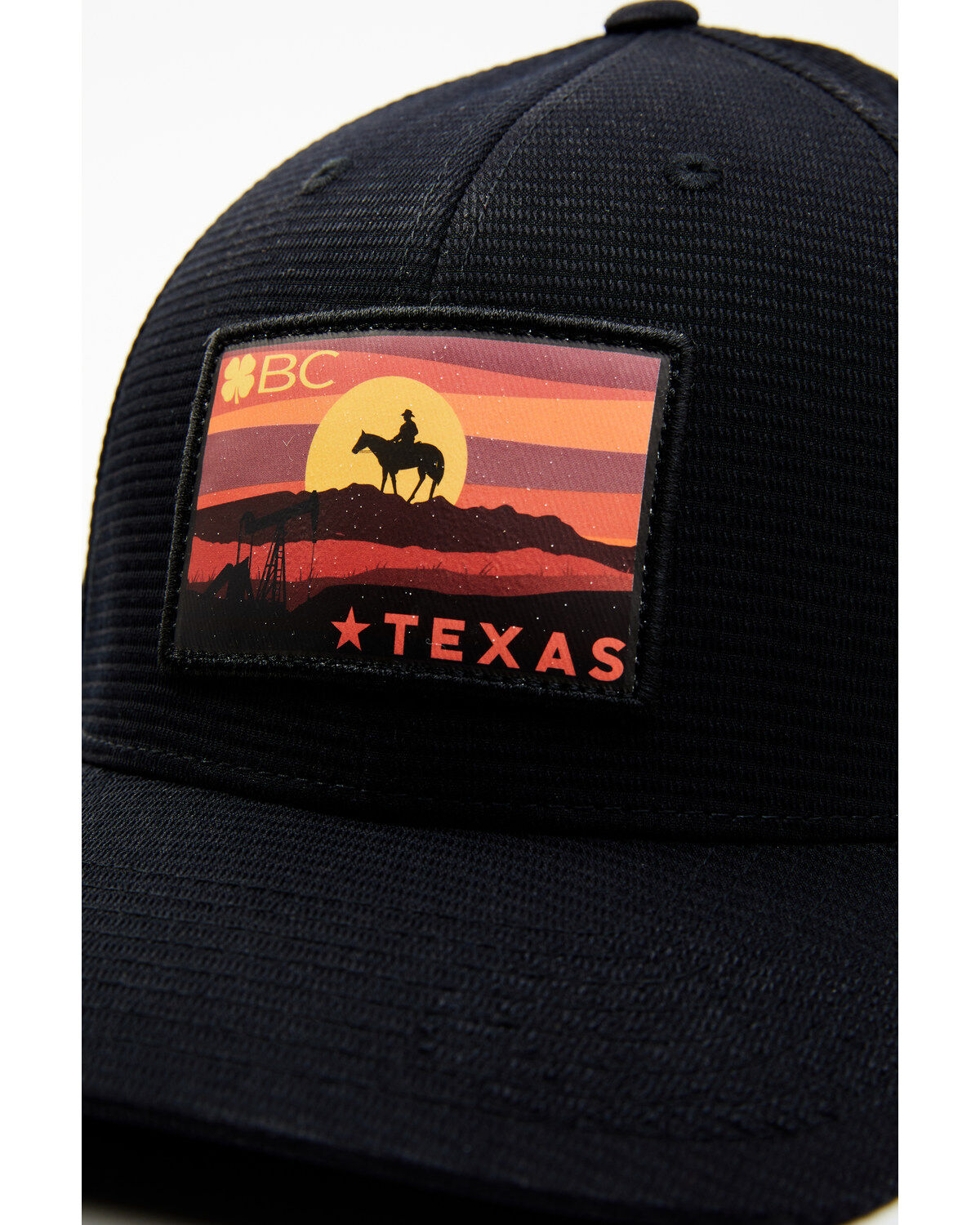 Black Clover Men's Texas Resident Ball Cap, Black