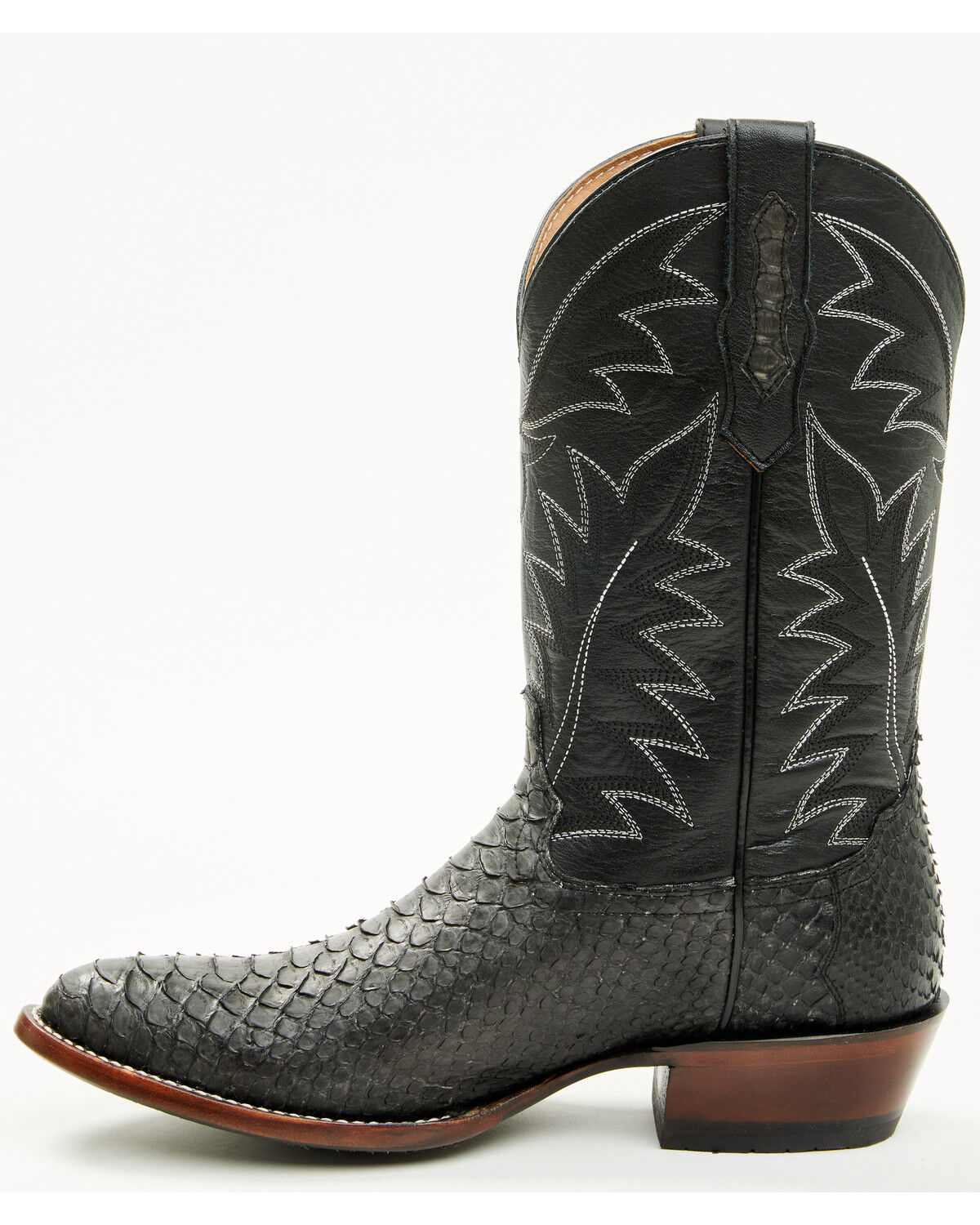 Product Name: Cody James Men's Exotic Python Western Boots - Round Toe