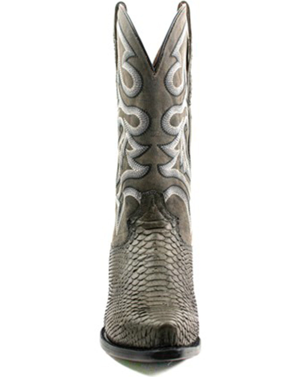 Dan Post Men's Exotic Python Western Boots - Snip Toe, Grey