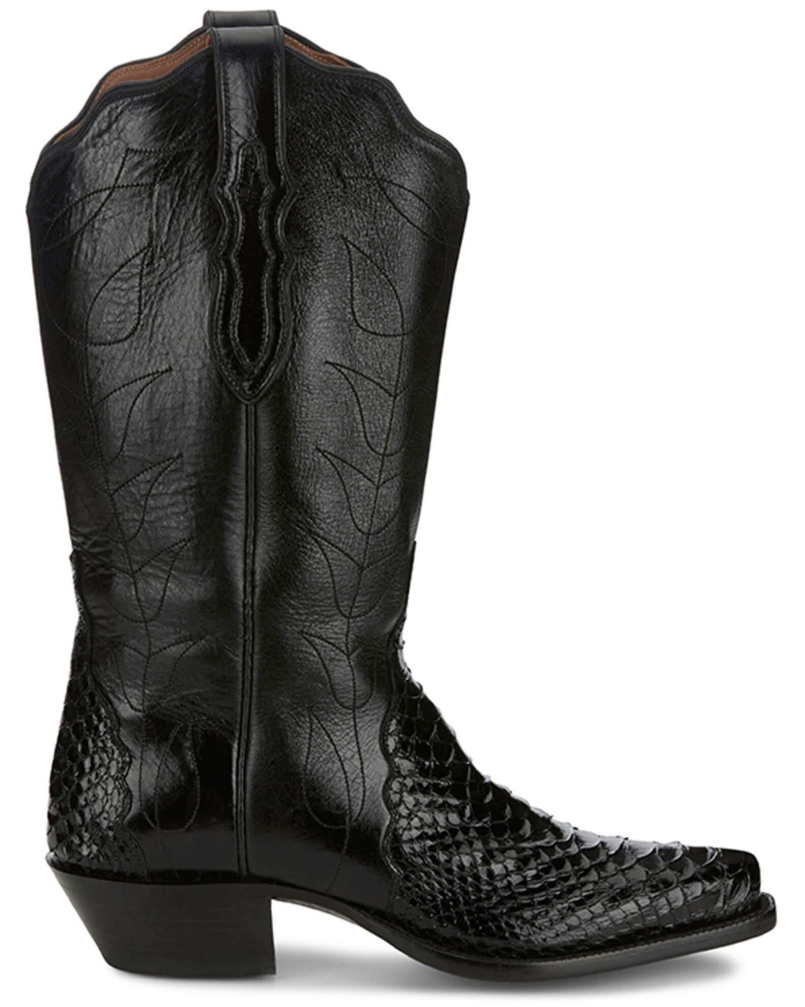 Tony Lama Women's Boot Barn Exclusive Tri-Ad Exotic Python Western ...