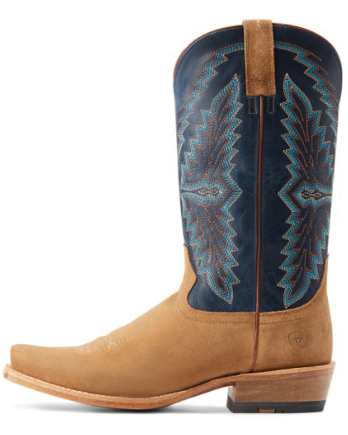Ariat Men's Futurity Showman Roughout Western Boots - Square Toe, Beige ...