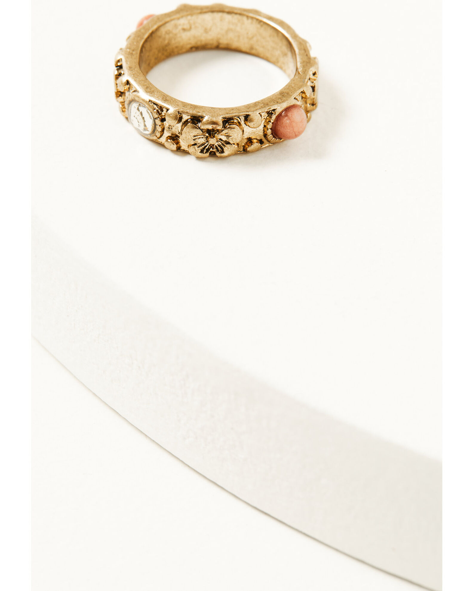 Shyanne Women's Golden Hour 5-Piece Mixed Ring Set | Boot Barn