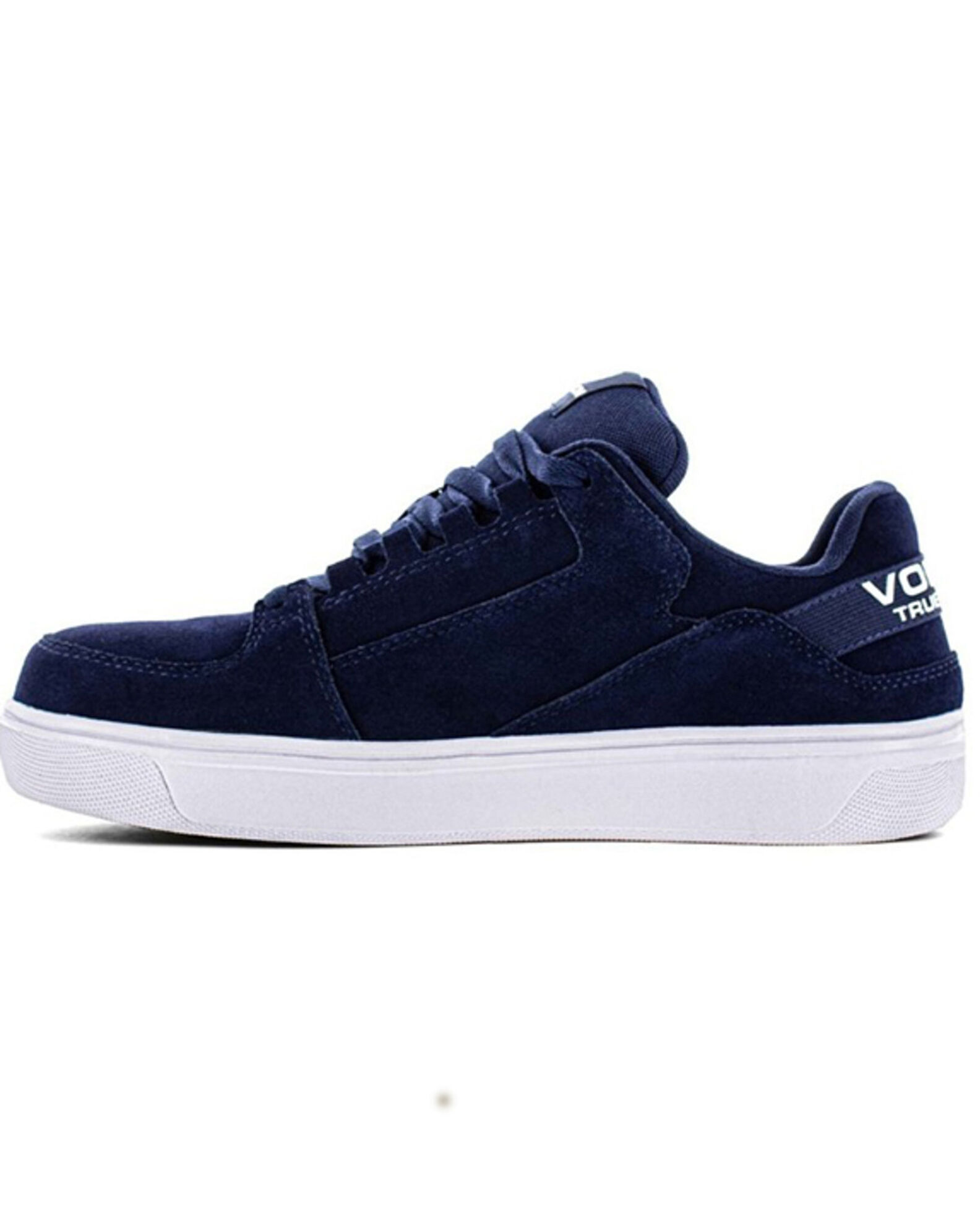 Volcom Men's Evolve Skate Inspired Work Shoes - Composite Toe, Navy