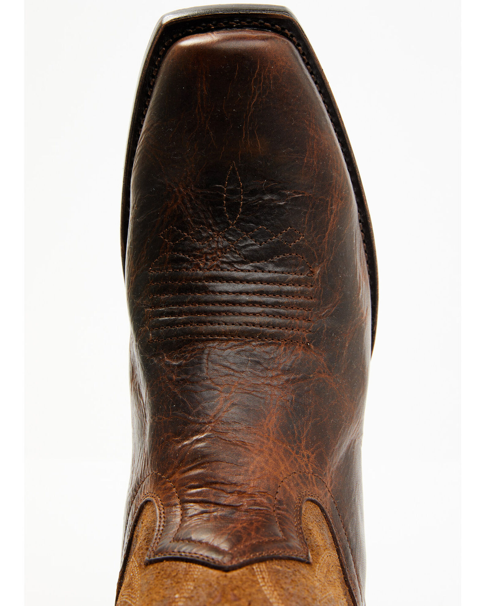 Moonshine Spirit Mens Kelsey Western Boots Square Toe Tan