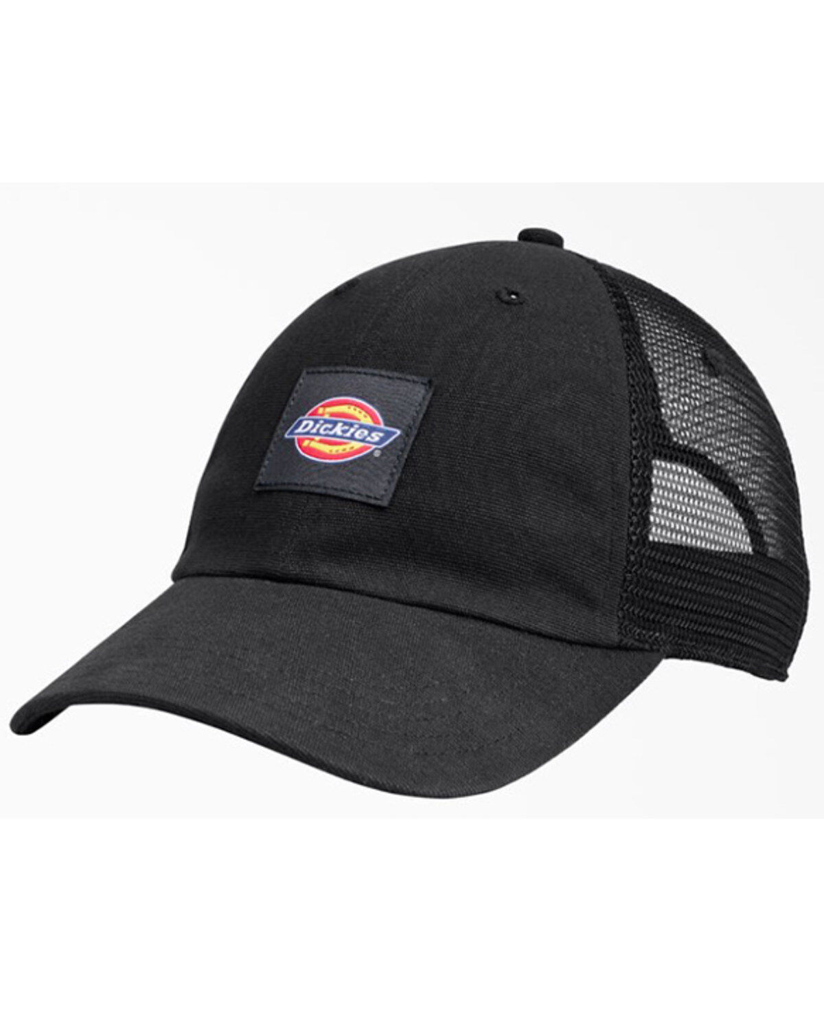 Dickies Men's Washed Canvas Baseball Hat, Black