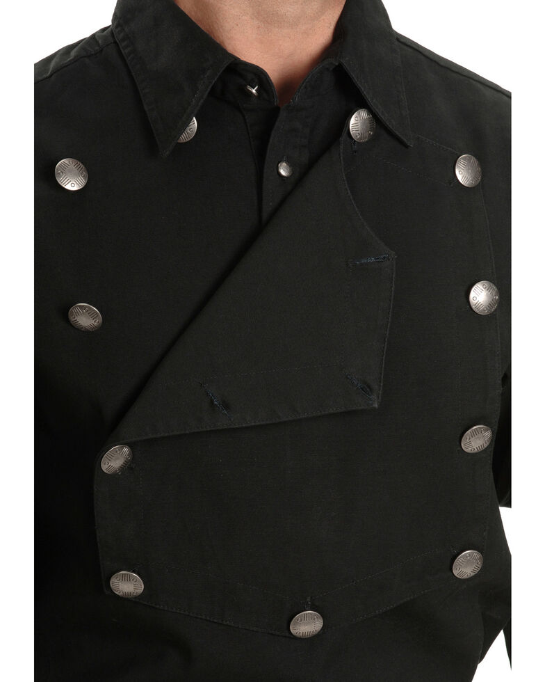 Rangewear by Scully Men's Solid Frontier Engineer Long Sleeve Western ...