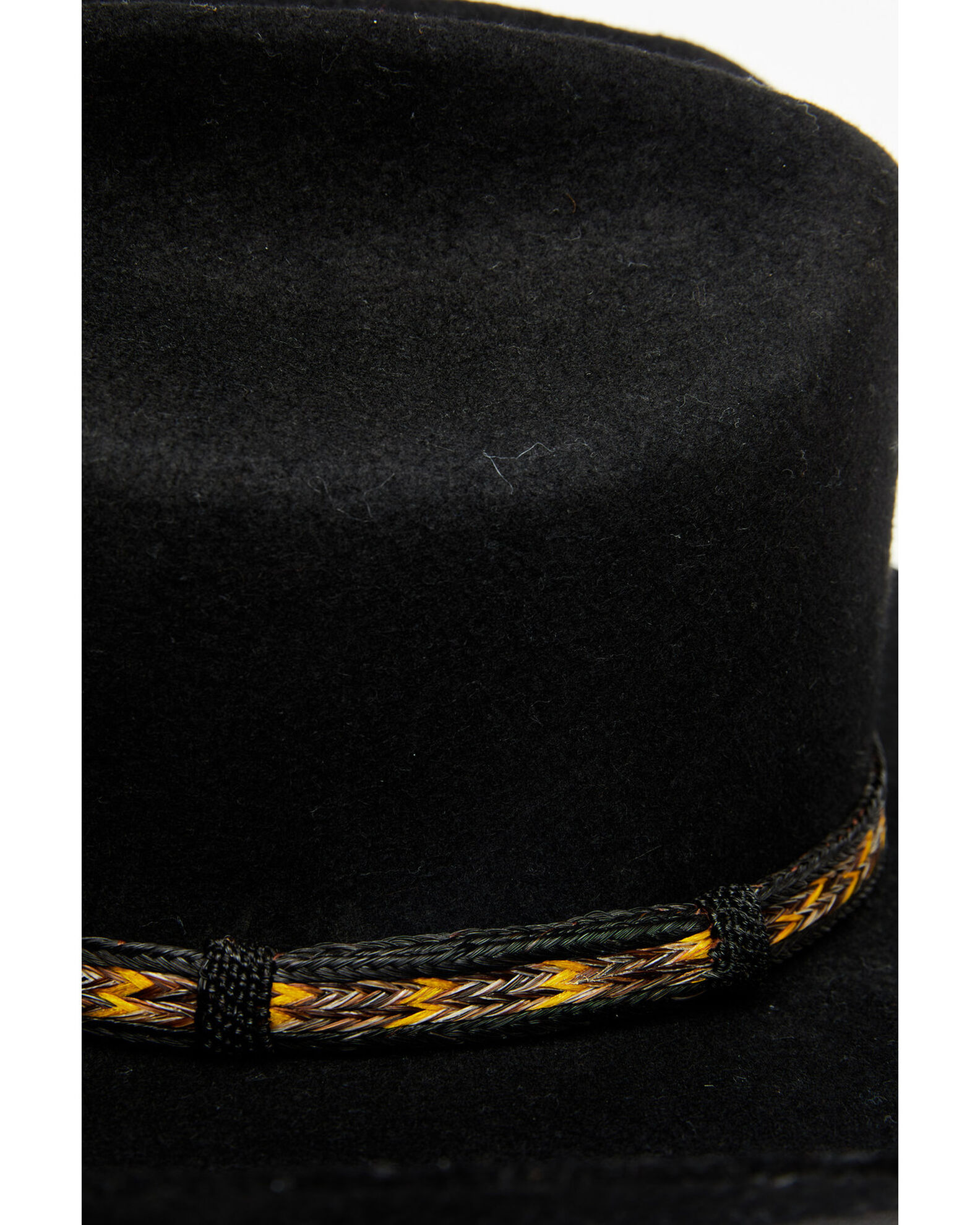Colorado Horsehair Men's No Tassel Assorted Hat Bands, Multi