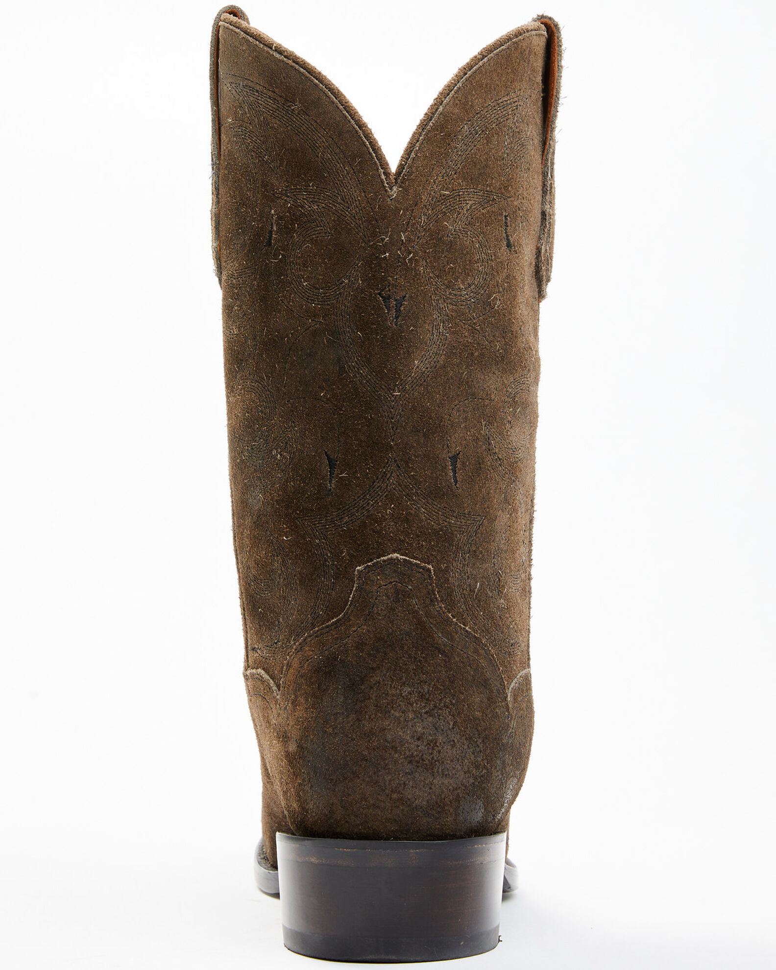 Moonshine Spirit Mens Gordon Roughout Western Boots Square Toe Grey