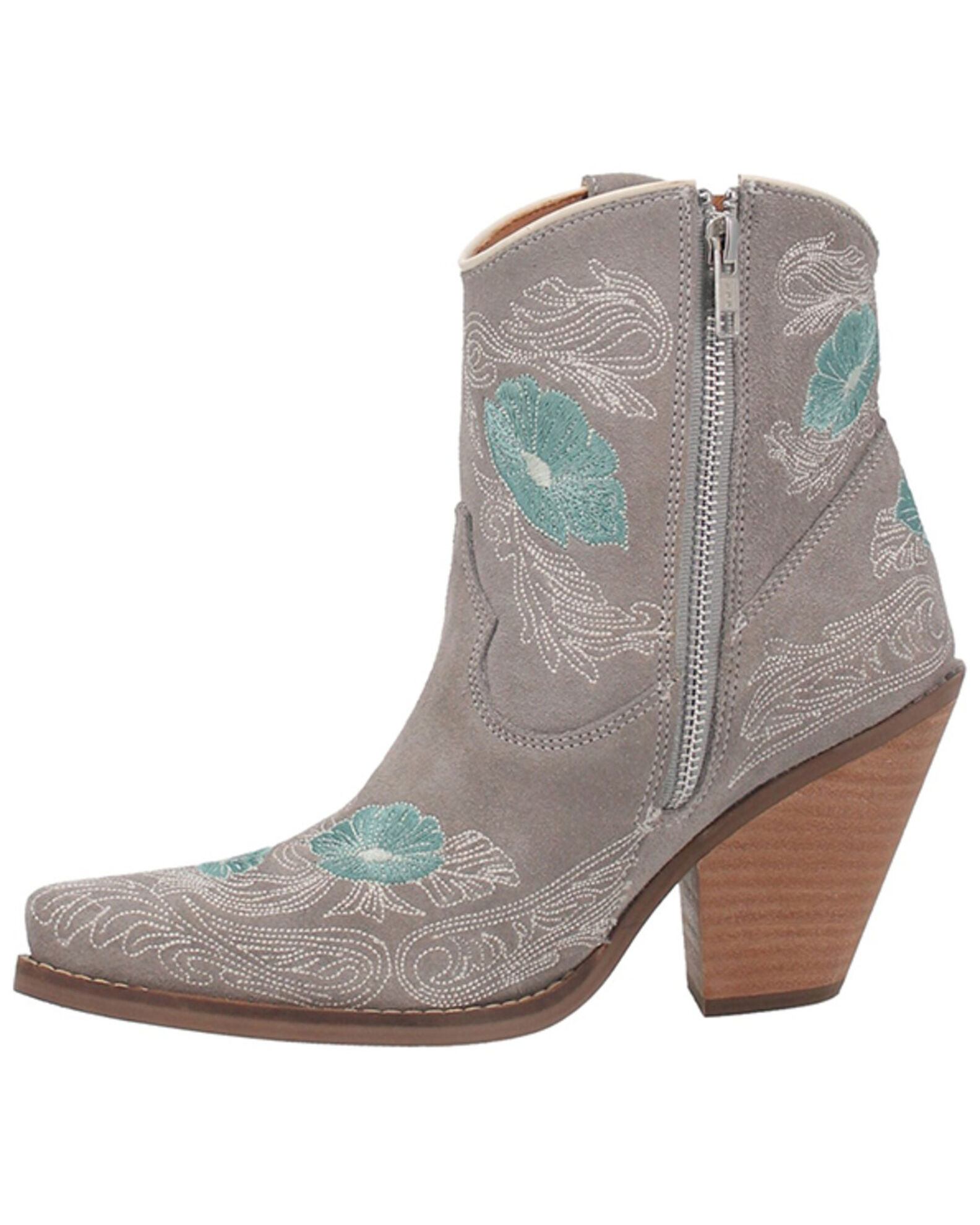 Dingo Women's Tootsie Floral Embroidered Western Fashion Booties - Snip ...