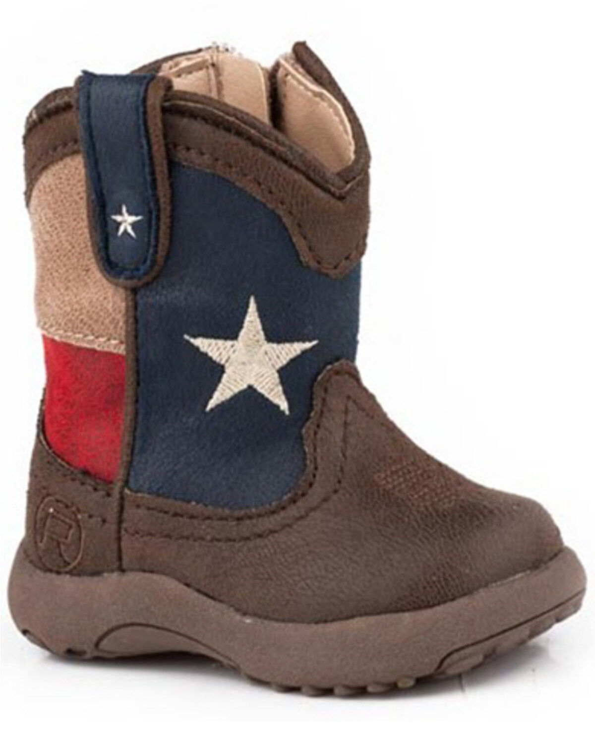 Roper Infant Boys' Lonestar Western Boots - Round Toe, Brown