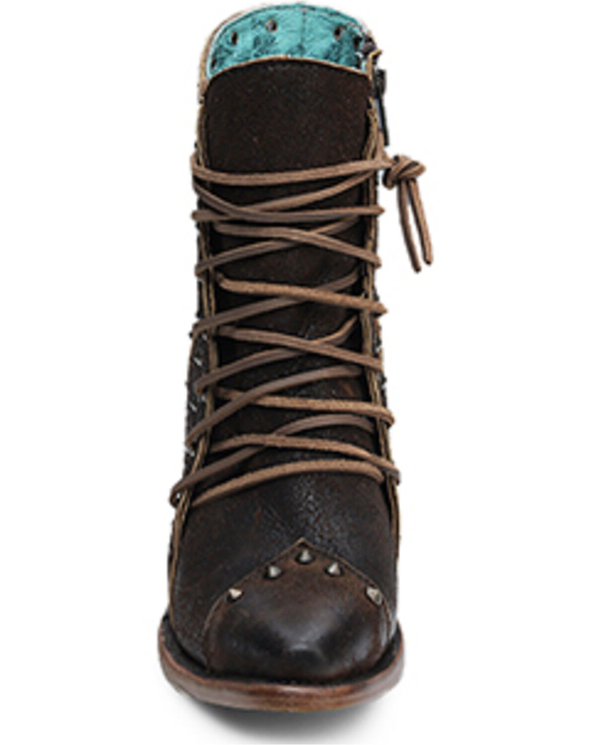 Product Name: Corral Women's Studded Lace-Up Fashion Boots - Snip Toe