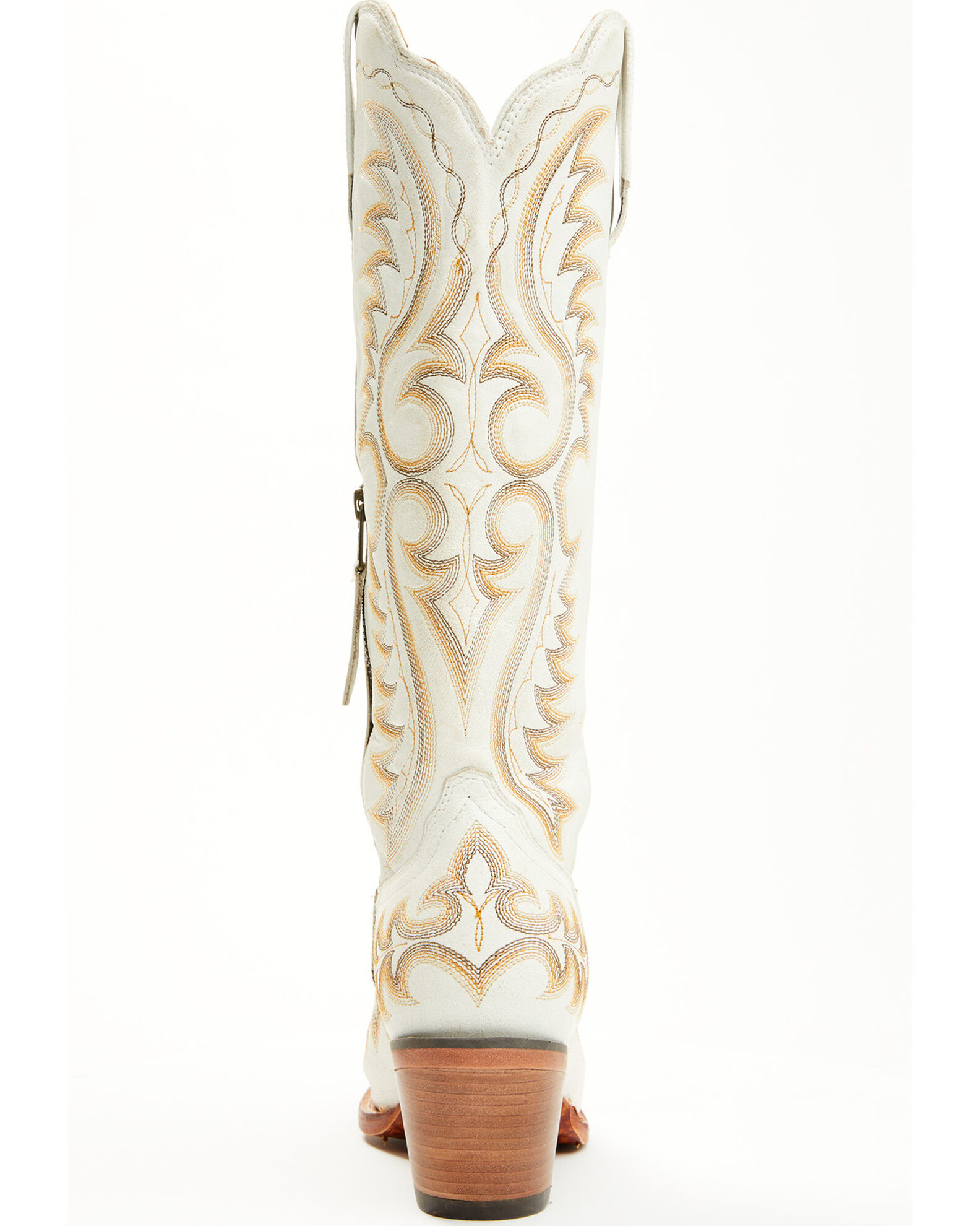 Durango Women's Crush Tall Western Boots - Snip Toe, Ivory