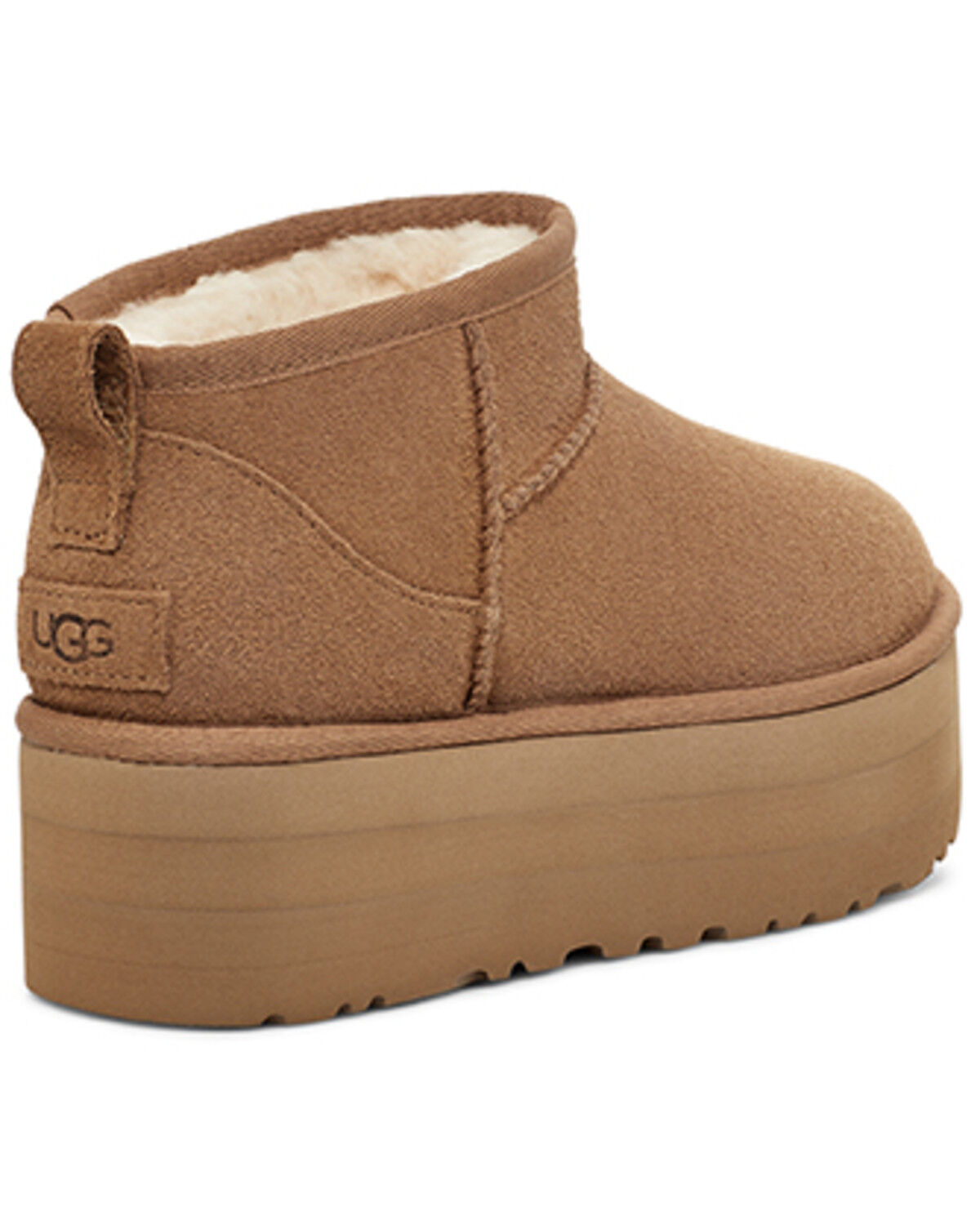 UGG Women's Classic Ultra Mini Platform Boot, Chestnut