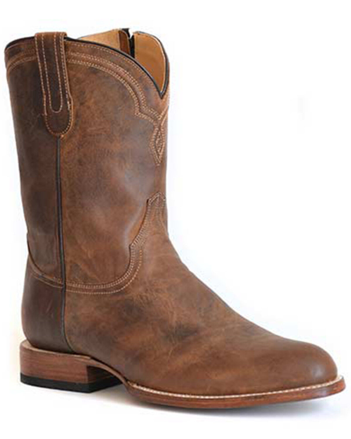 Stetson Men's Rancher Boots - Round Toe, Brown