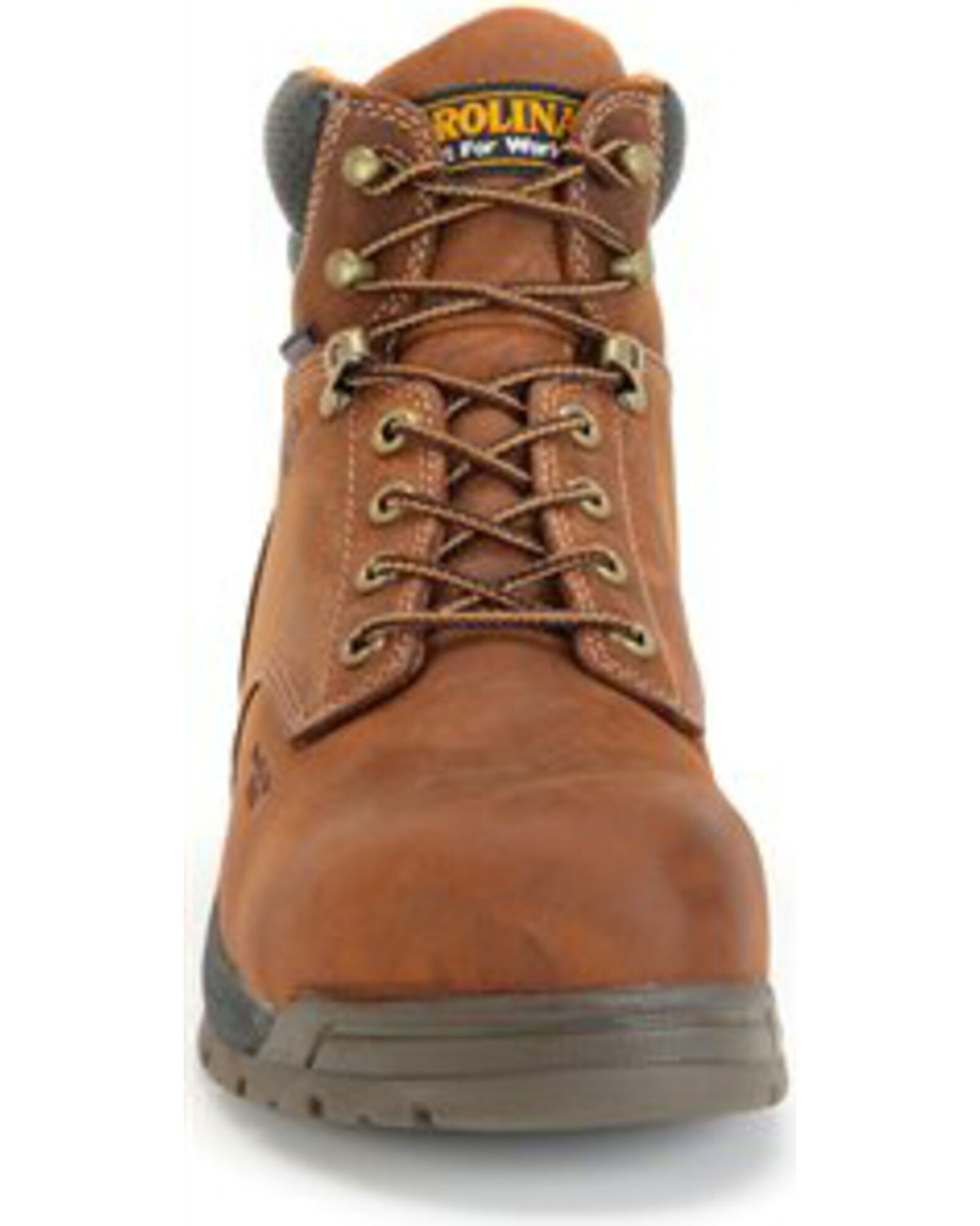 Carolina Men's 6" Waterproof Work Boots - Broad Toe, Brown