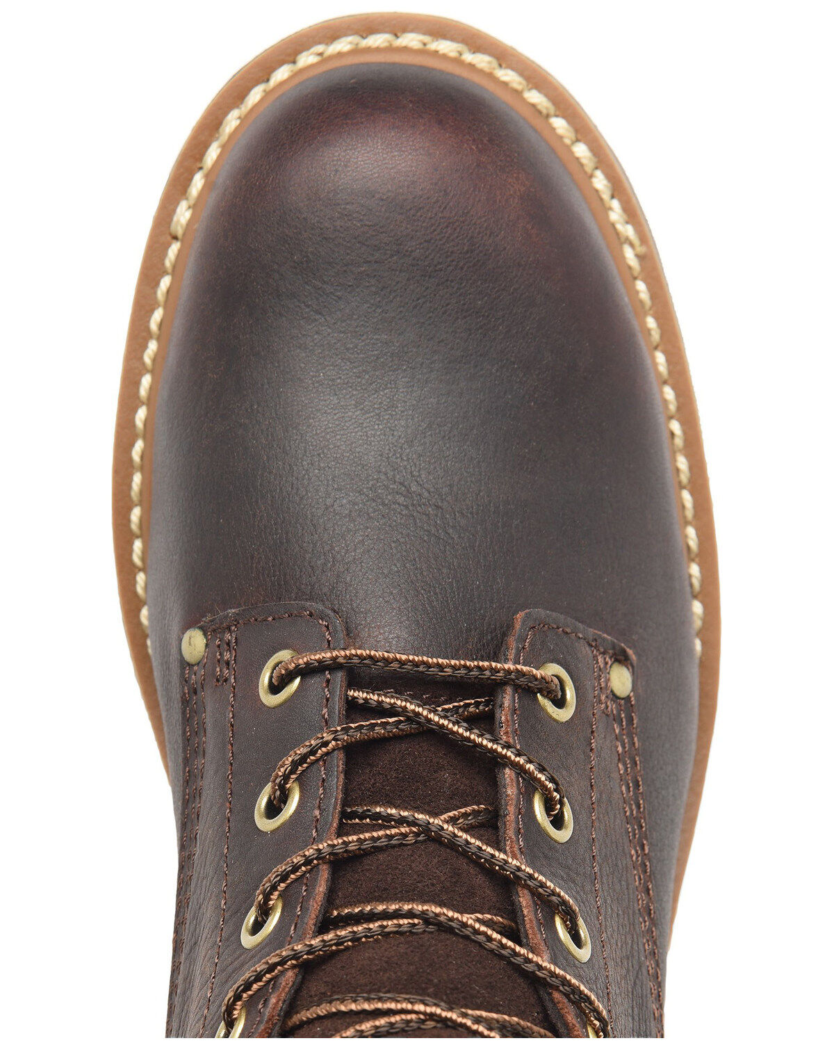 Carolina Women's Elm Logger Work Boots - Steel Toe, Dark Brown