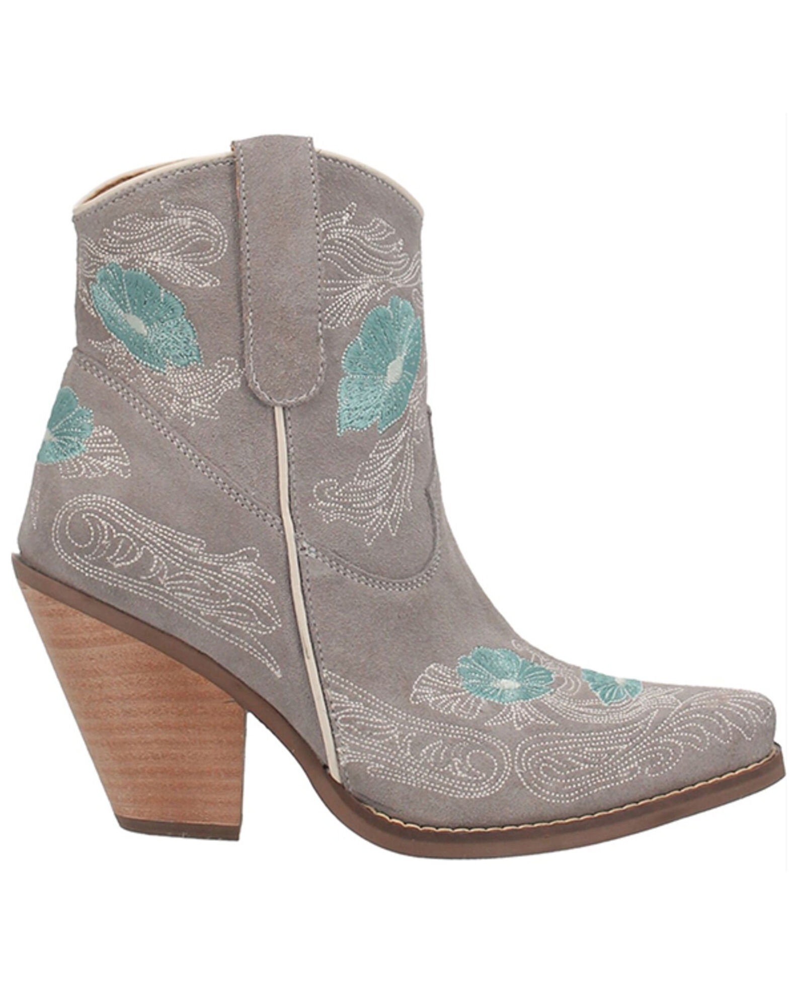 Dingo Women's Tootsie Floral Embroidered Western Fashion Booties - Snip ...