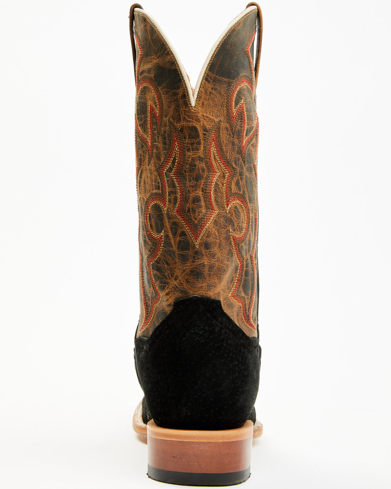 Dan Post Men's Cappy Exotic Carpincho Western Boots - Square Toe, Black