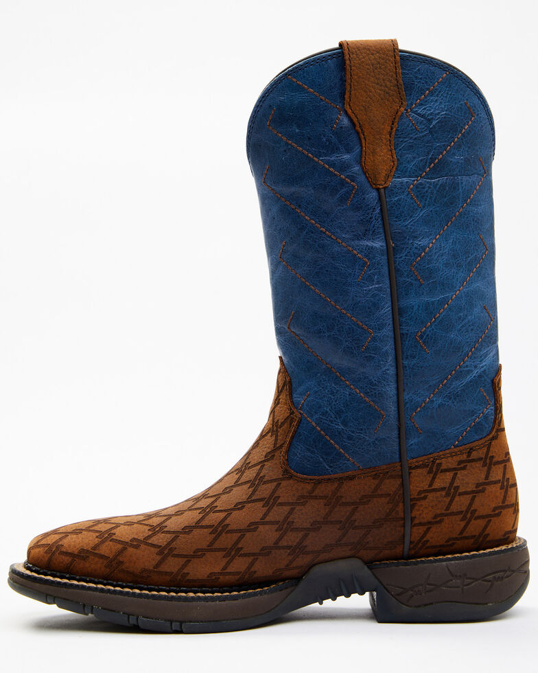 Cody James Mens Lite Performance Western Boots Wide Square Toe